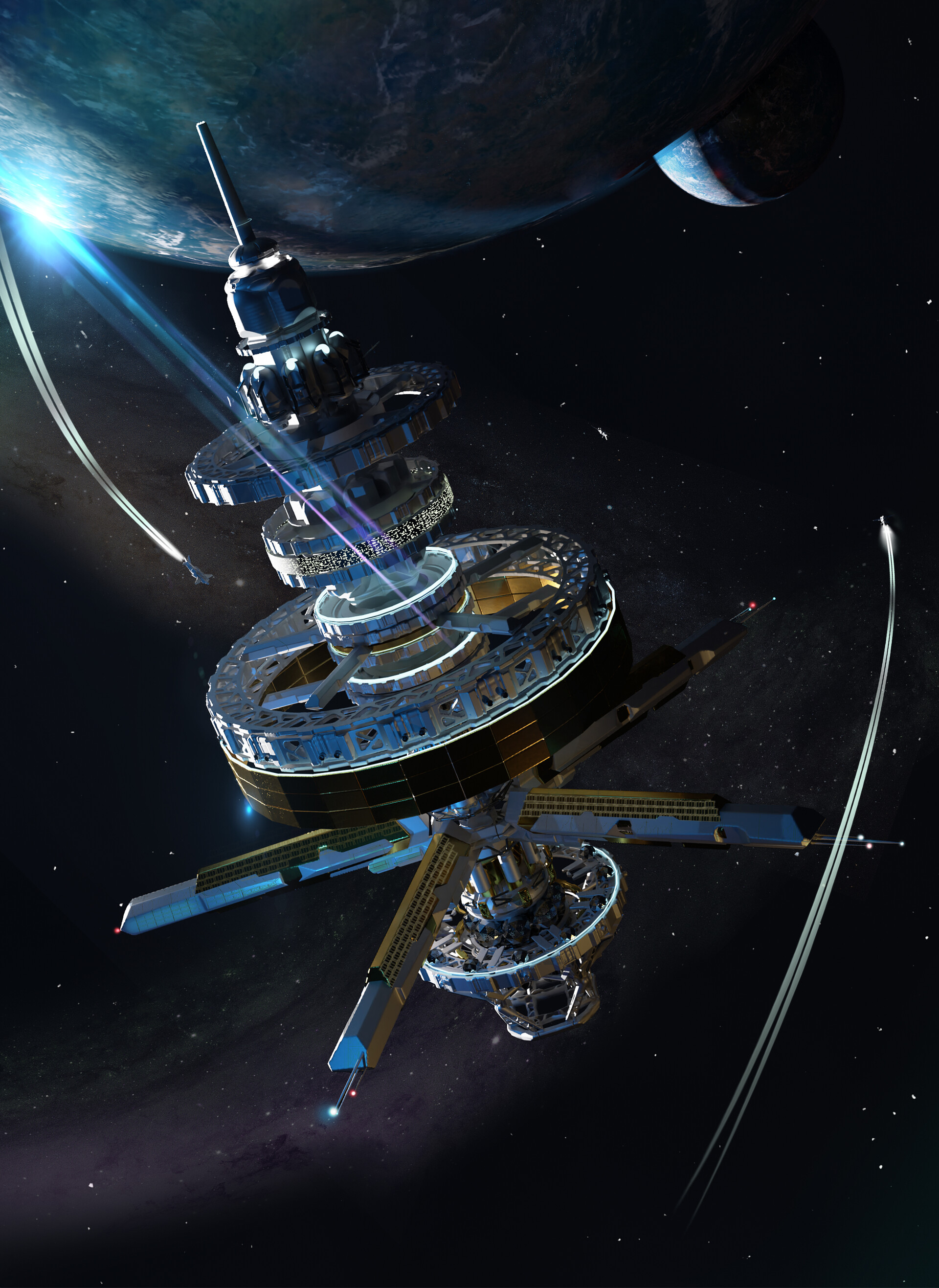 ArtStation - Space Station