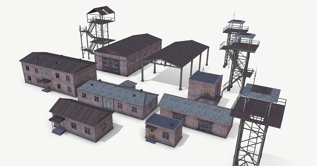 ArtStation - Abandoned military base