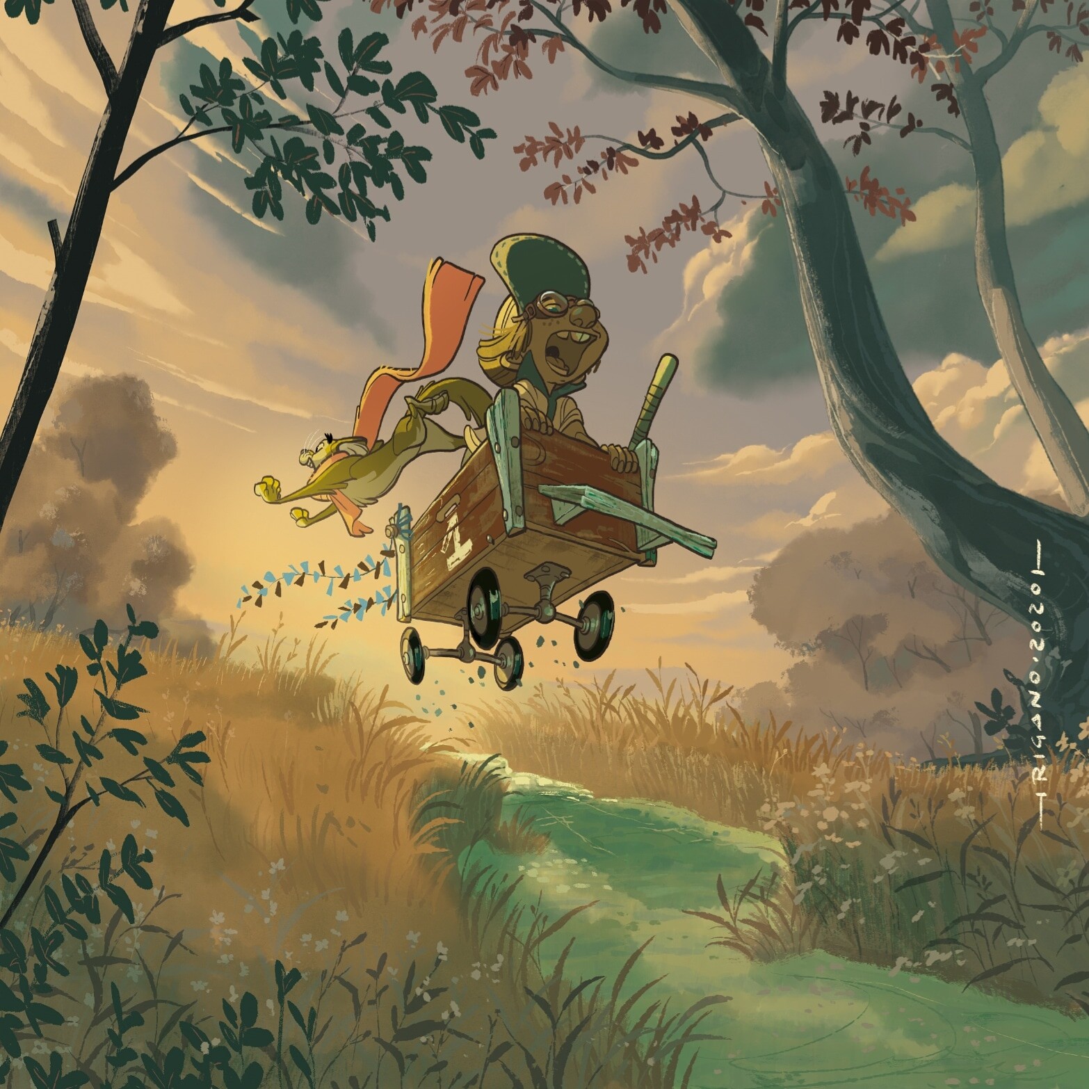 ArtStation - Wild racing