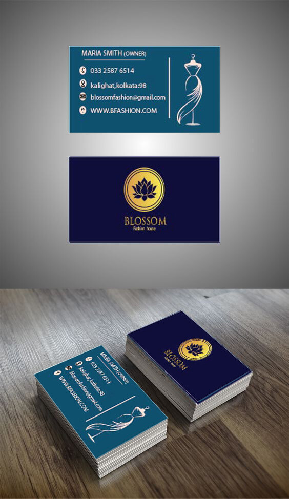 ArtStation - FASHION HOUSE VISITING CARD