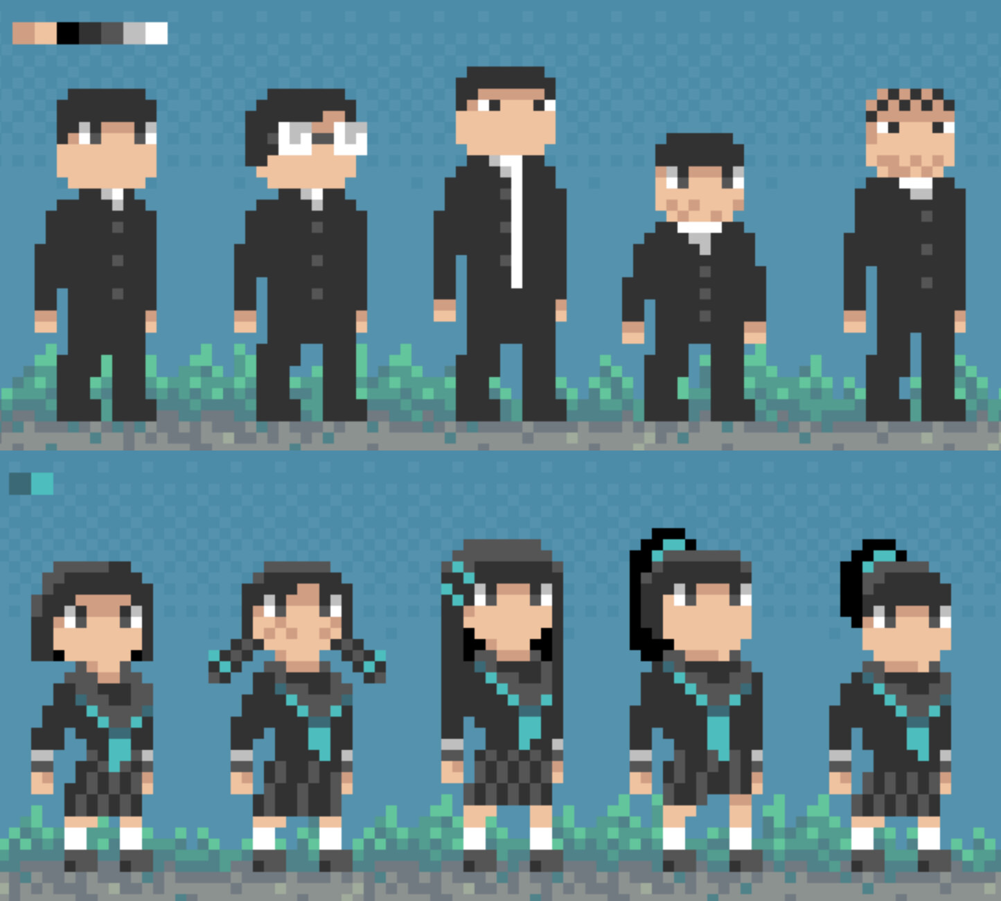 ArtStation - Pixel Students