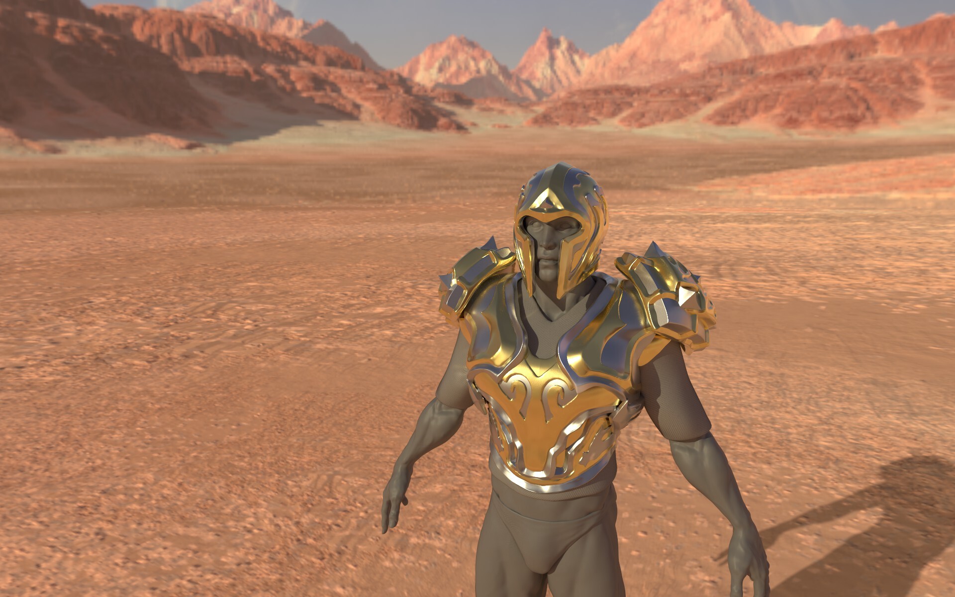 ArtStation - Righteous Armor Textured