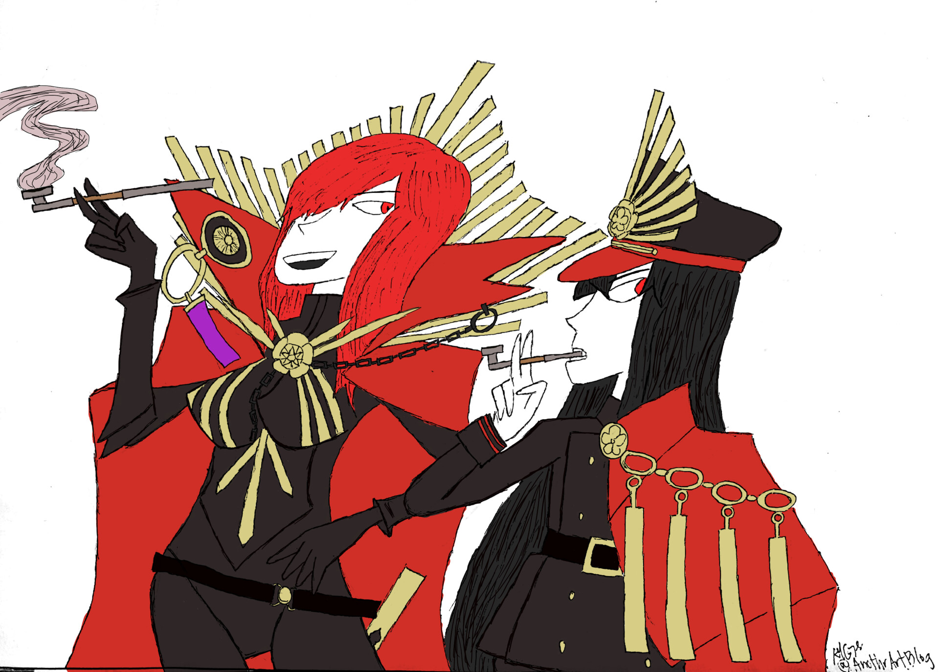 Artstation Fgo Maou Kiseru Gang
