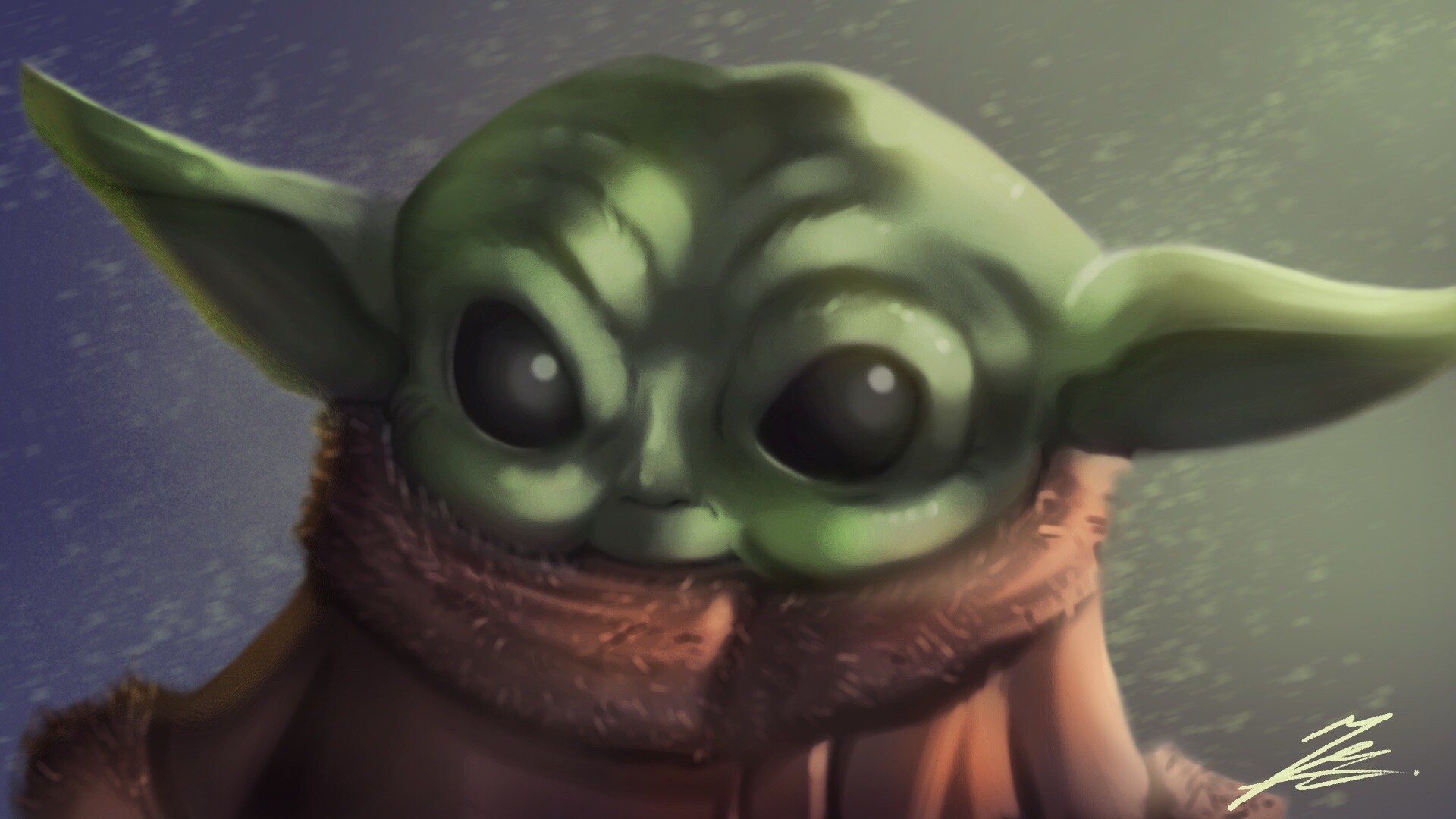 ArtStation - Baby Yoda