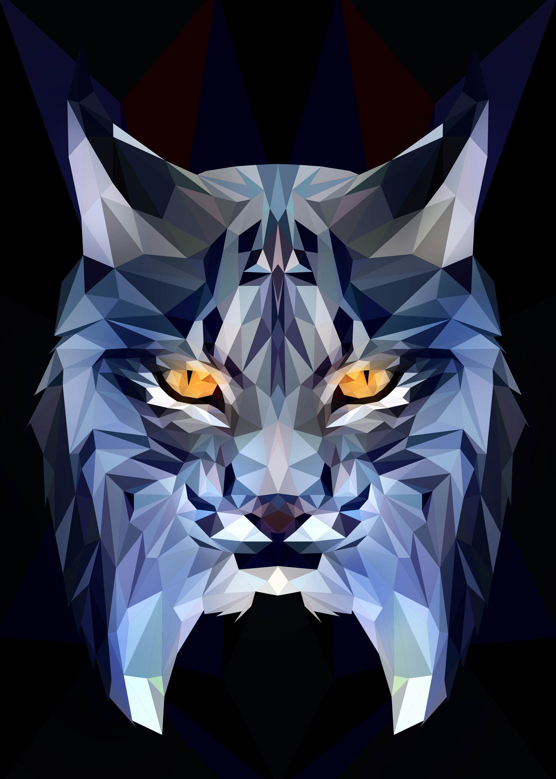 ArtStation - lynx low poly
