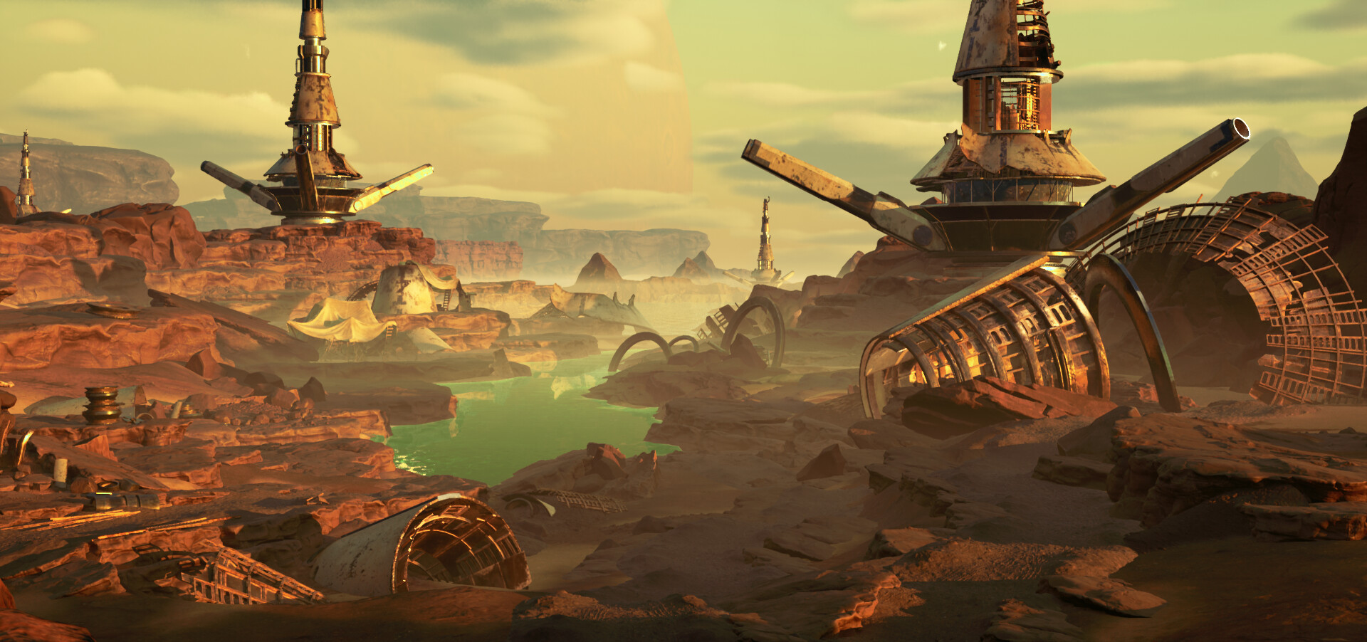 Jake Guest - Grand Space Opera - UE4 Game Environment - Artstation ...