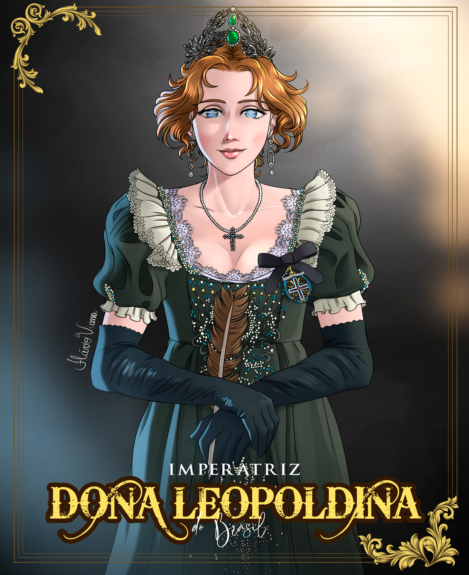 ArtStation - Empress Dona Leopoldina