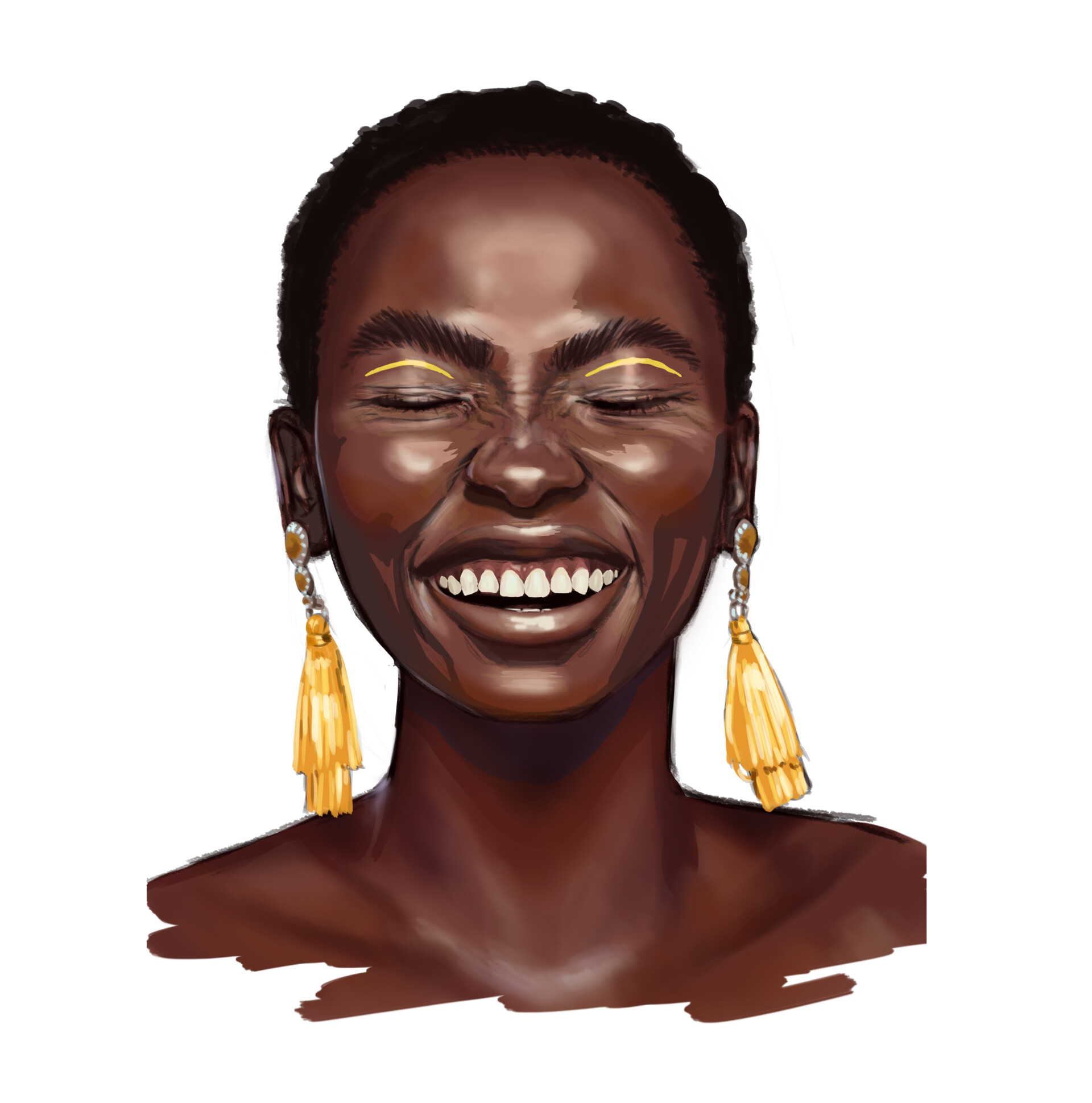 ArtStation - #28portraitchallenge Day 3 - Jovial