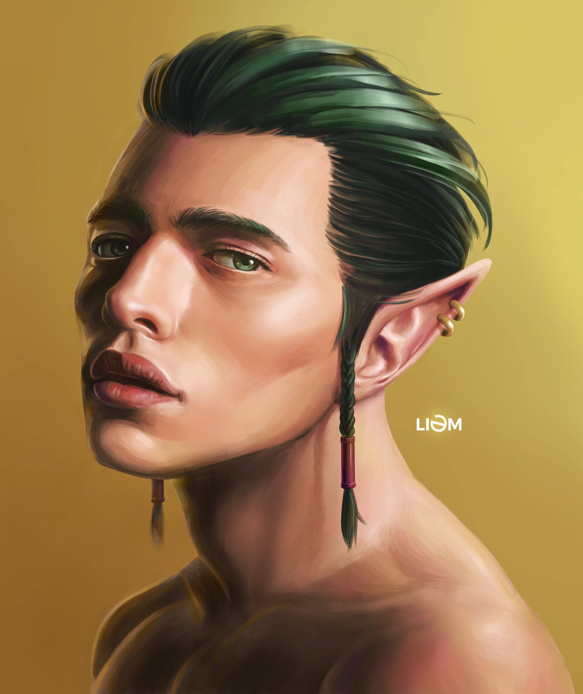 ArtStation - Elf Man