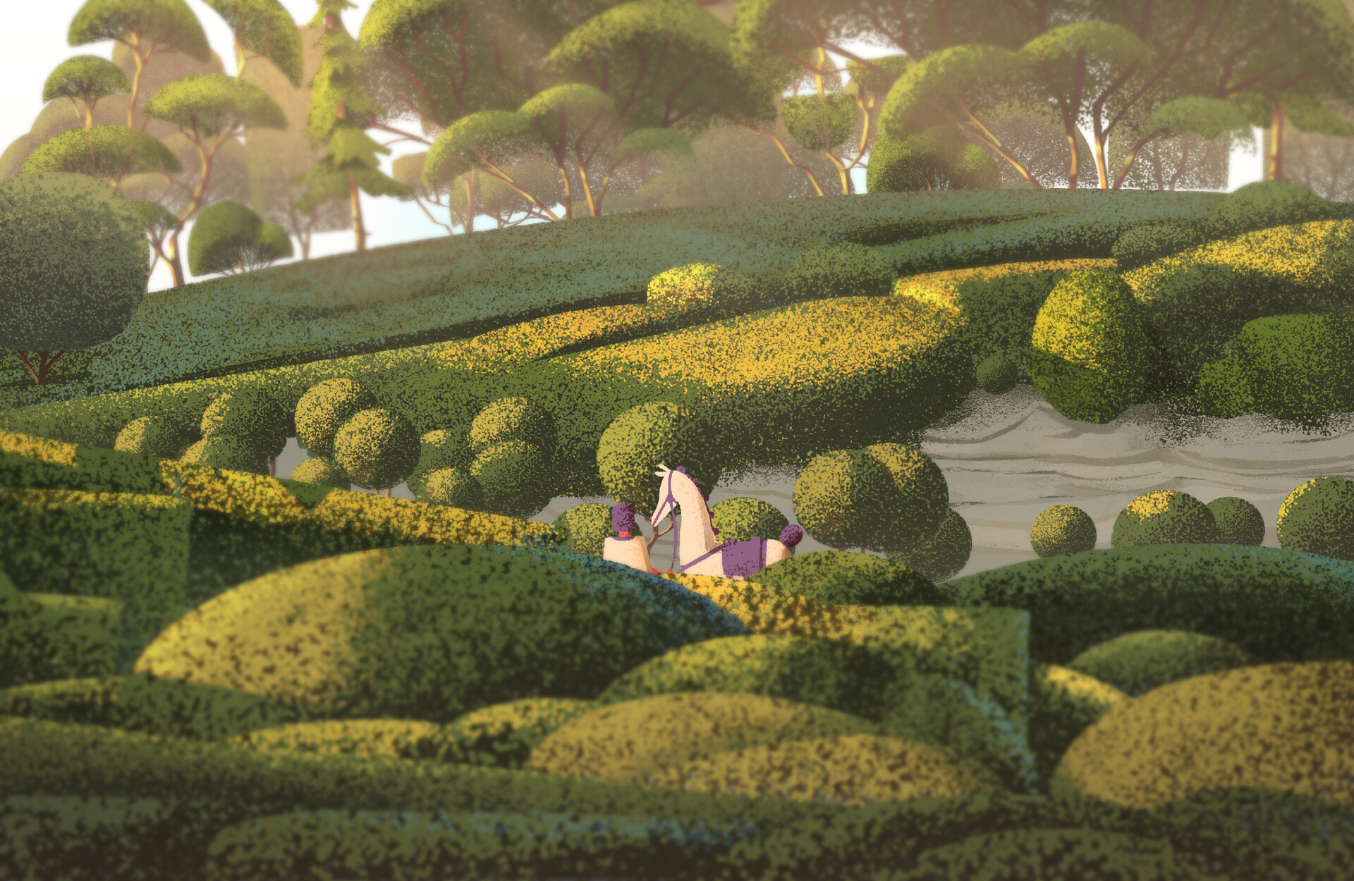 ArtStation - Garden Study