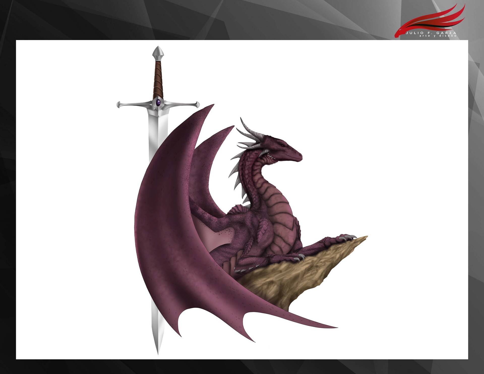 ArtStation - PURPLE DRAGON