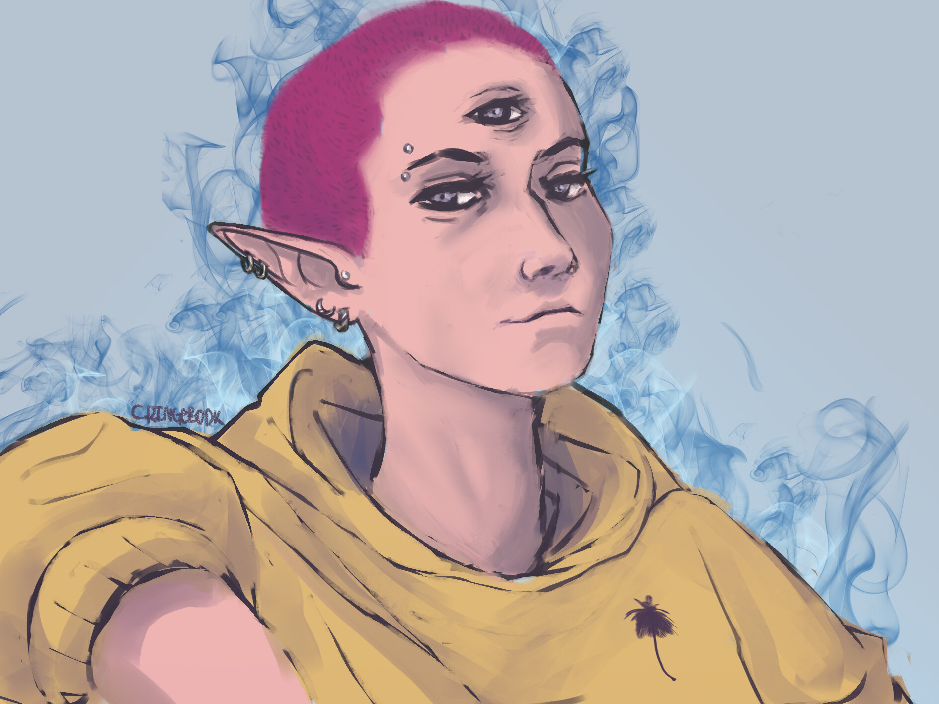 Tony - The Owl House characters fanart