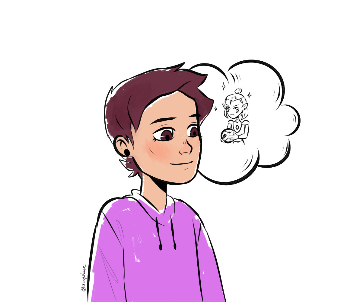 Tony - The Owl House characters fanart