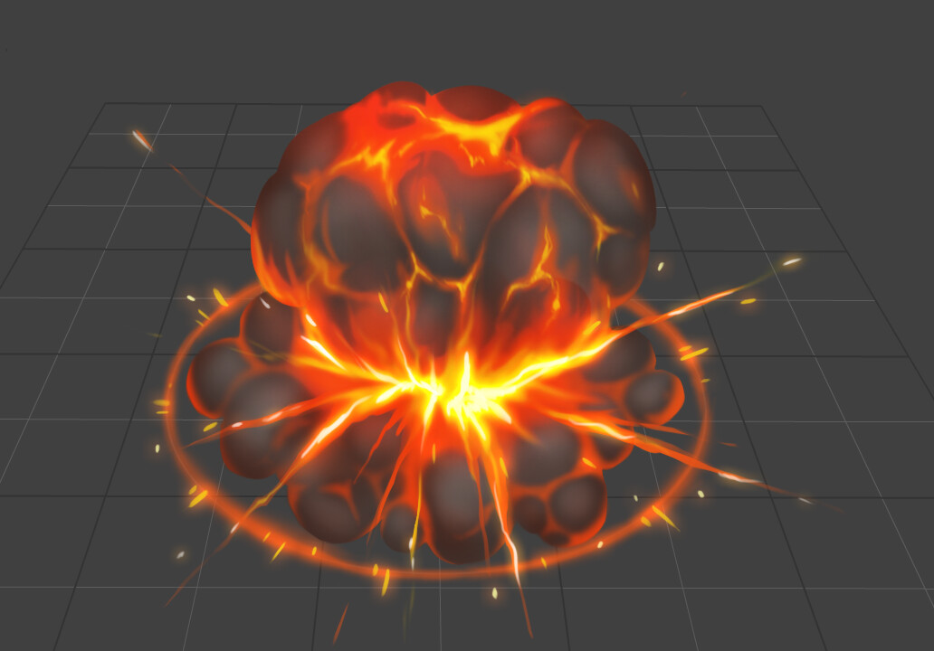 ArtStation - Explosion Concept Painting