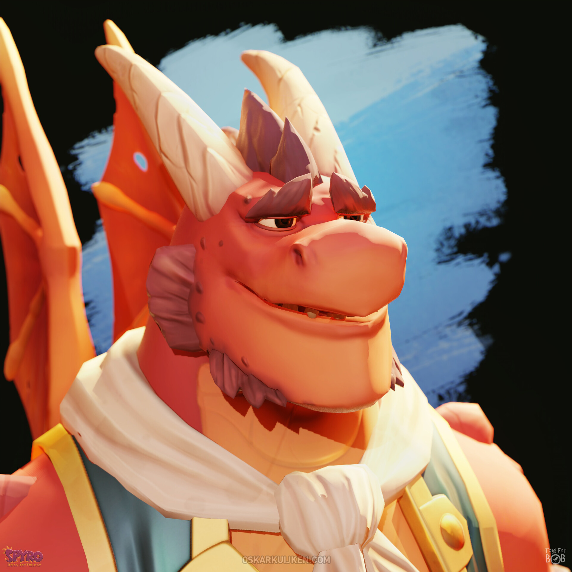 Oskar Kuijken - Spyro Reignited Trilogy - Delbin