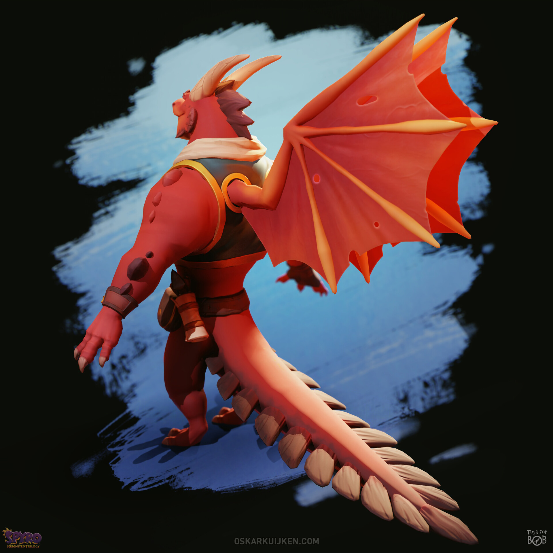 Oskar Kuijken - Spyro Reignited Trilogy - Delbin