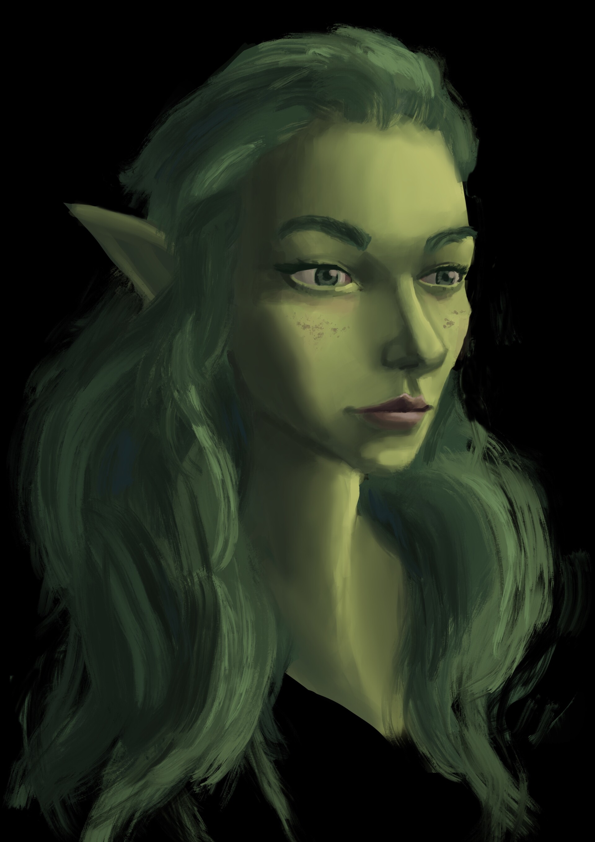 ArtStation - Green elf
