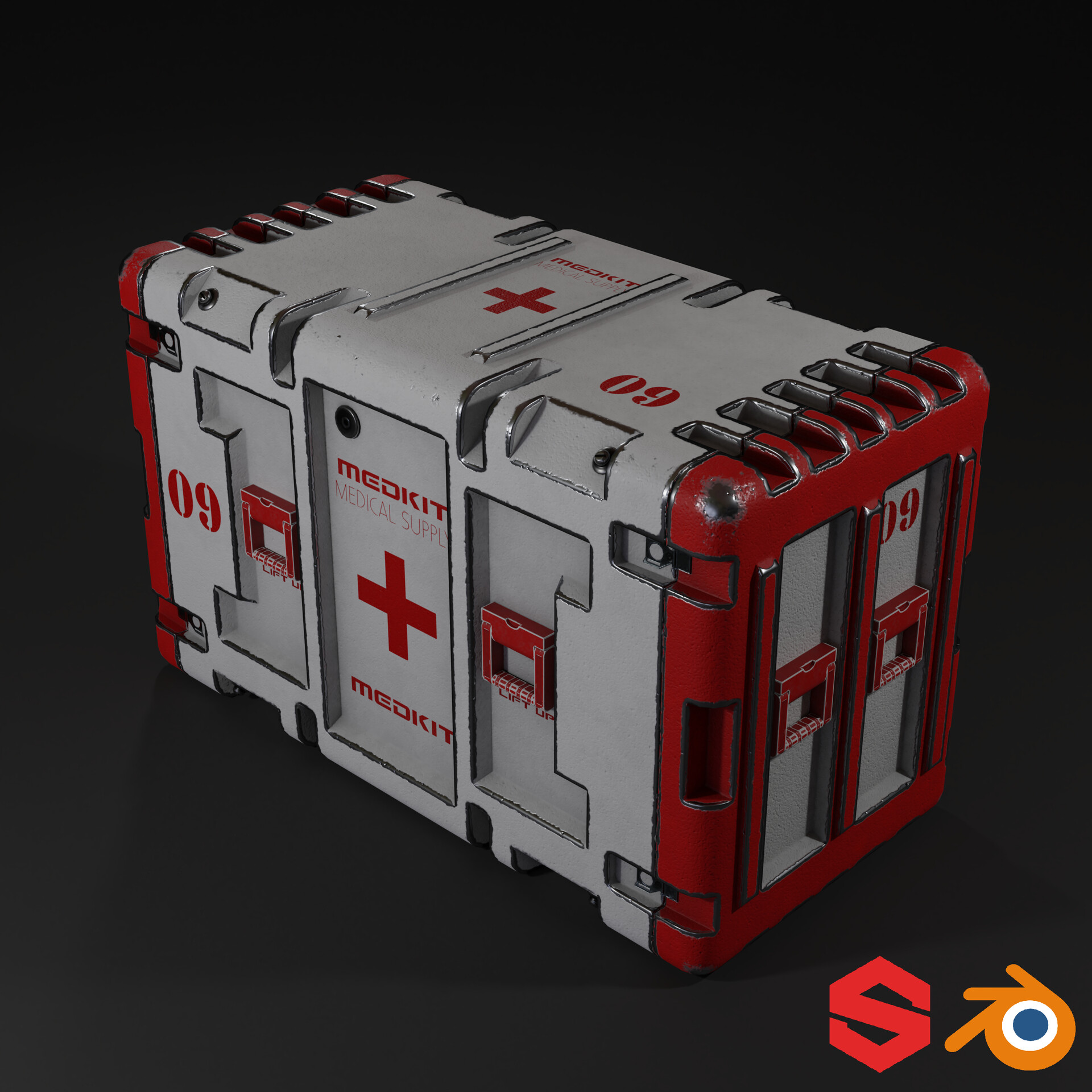 ArtStation - medkit box