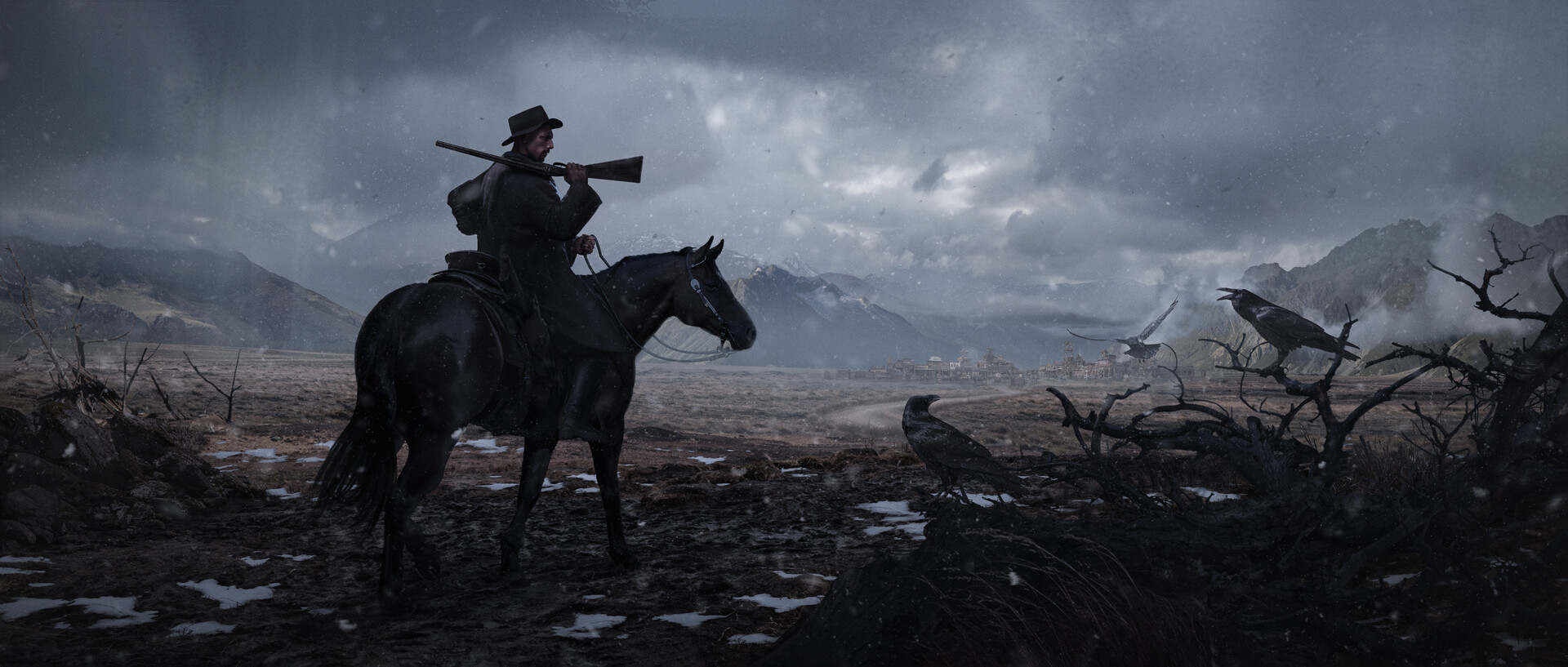 ArtStation - GUNFIGHTER - Mood Concept