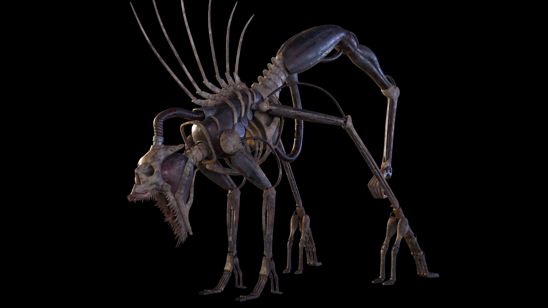 ArtStation - Hooktail | Creature modeling