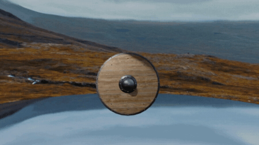 ArtStation - Rounded Shield