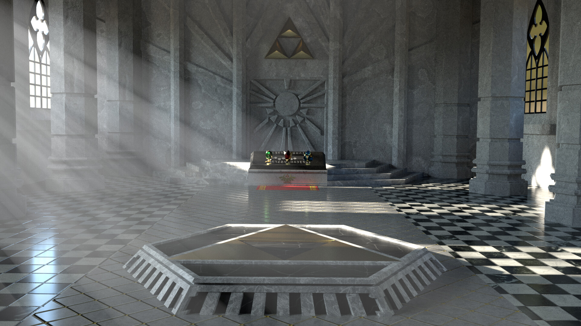 Gabriel Rivera - Temple of Time. 35th Anniversary Zelda