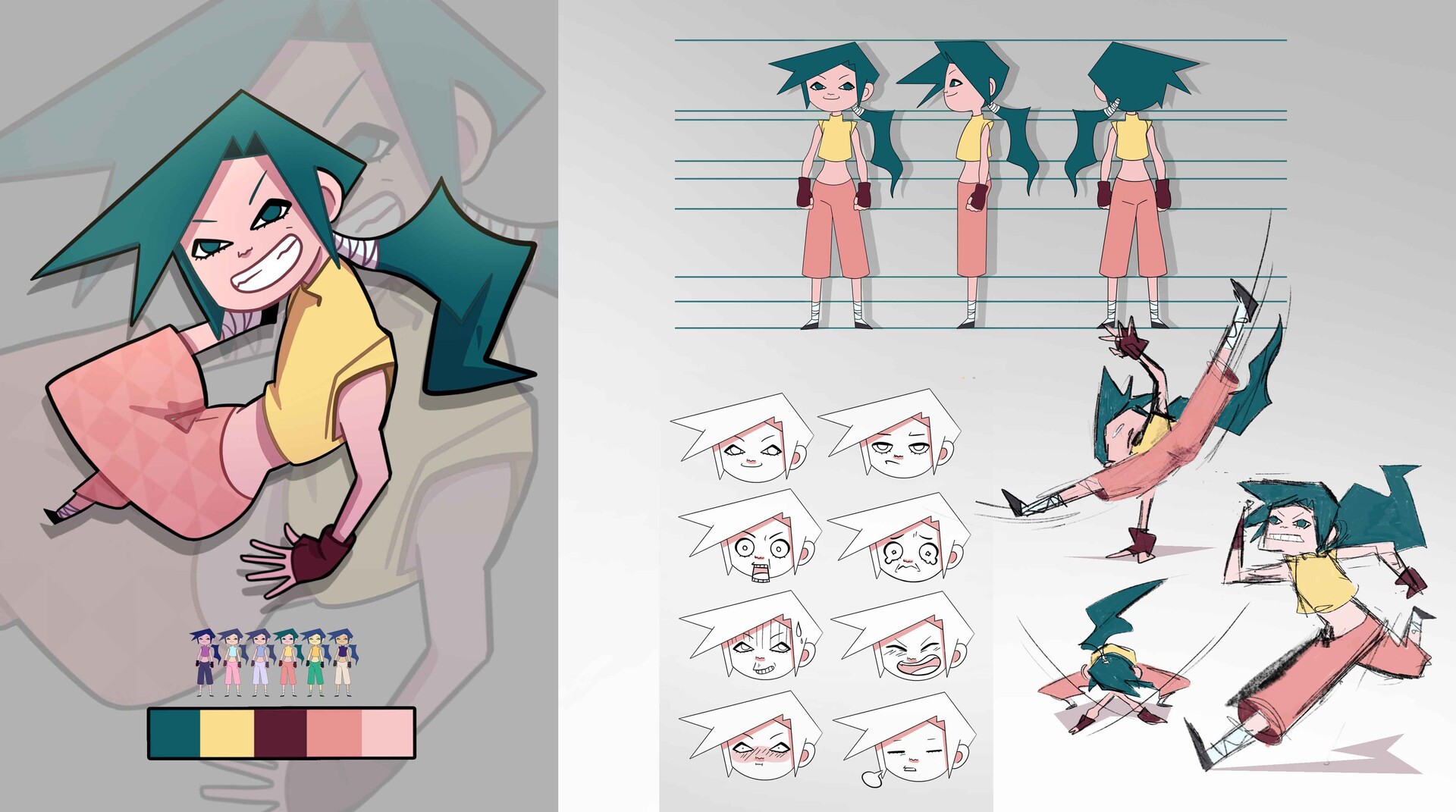 ArtStation - Character design: Exercices