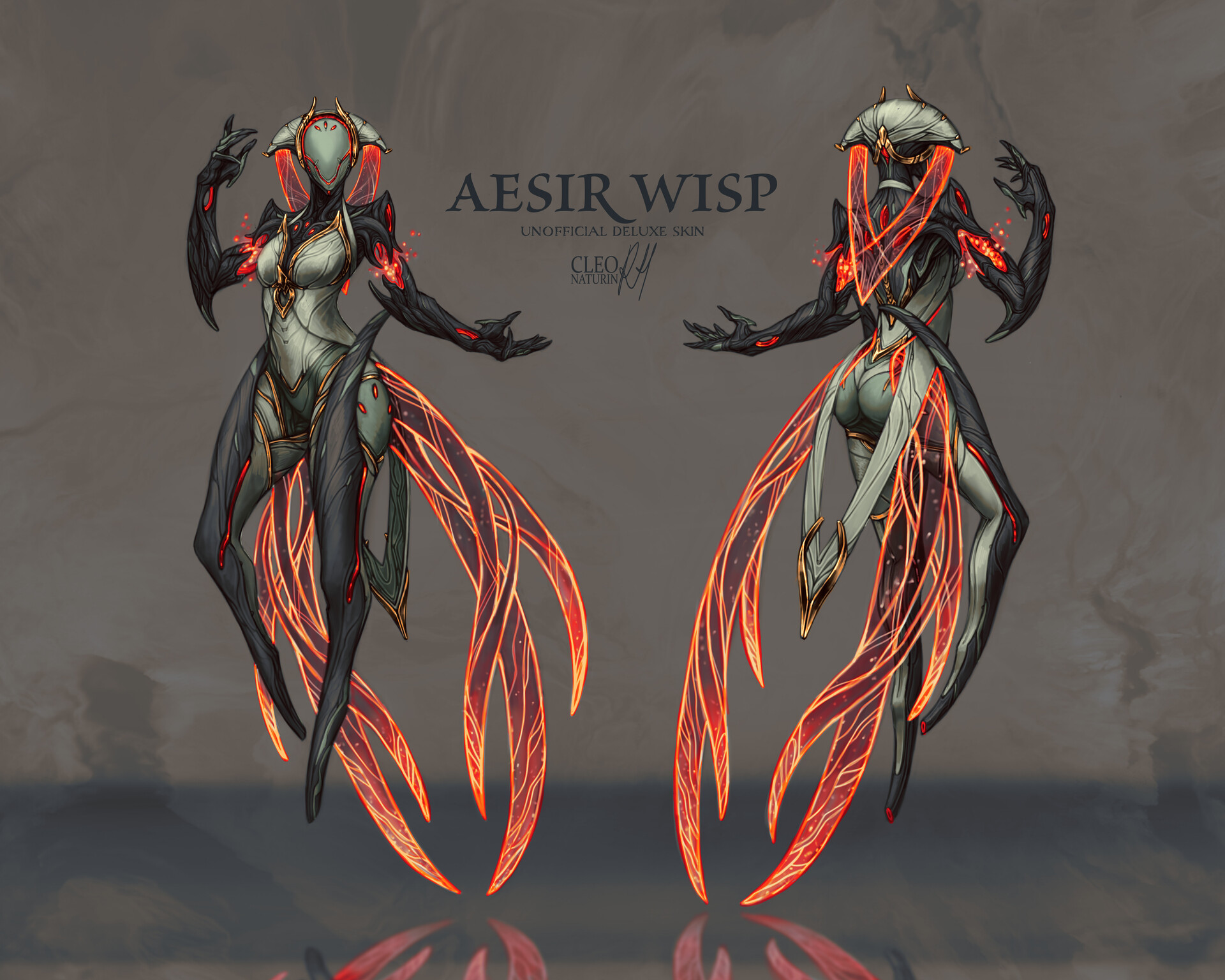 Vik / Cleo Naturin - Warframe - Aesir Wisp