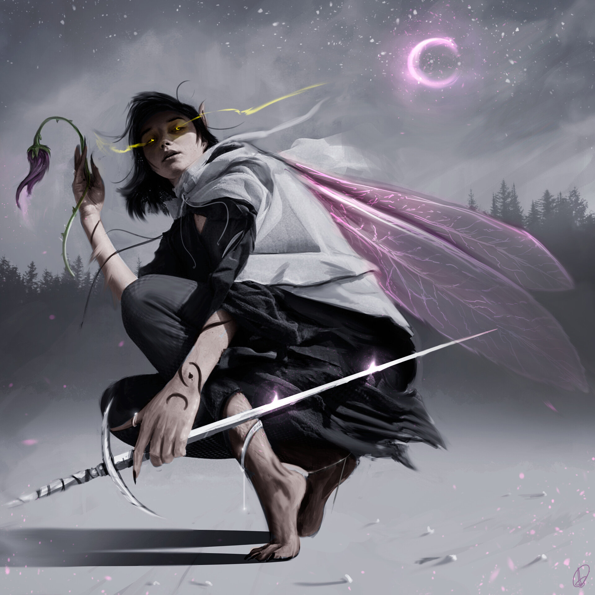 ArtStation - Lunar Fairy