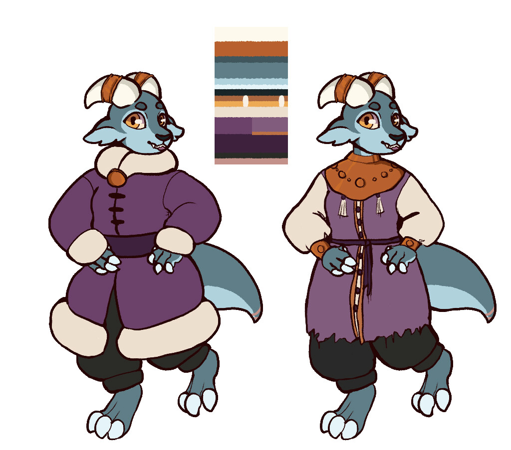 ArtStation - The Exiles' Enigma Character Concept