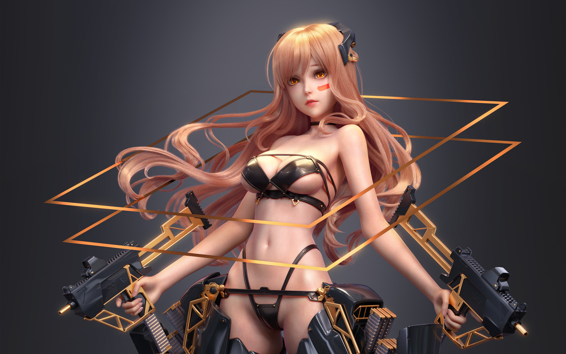 ArtStation - ABOUTCG美型课 盛同学作品