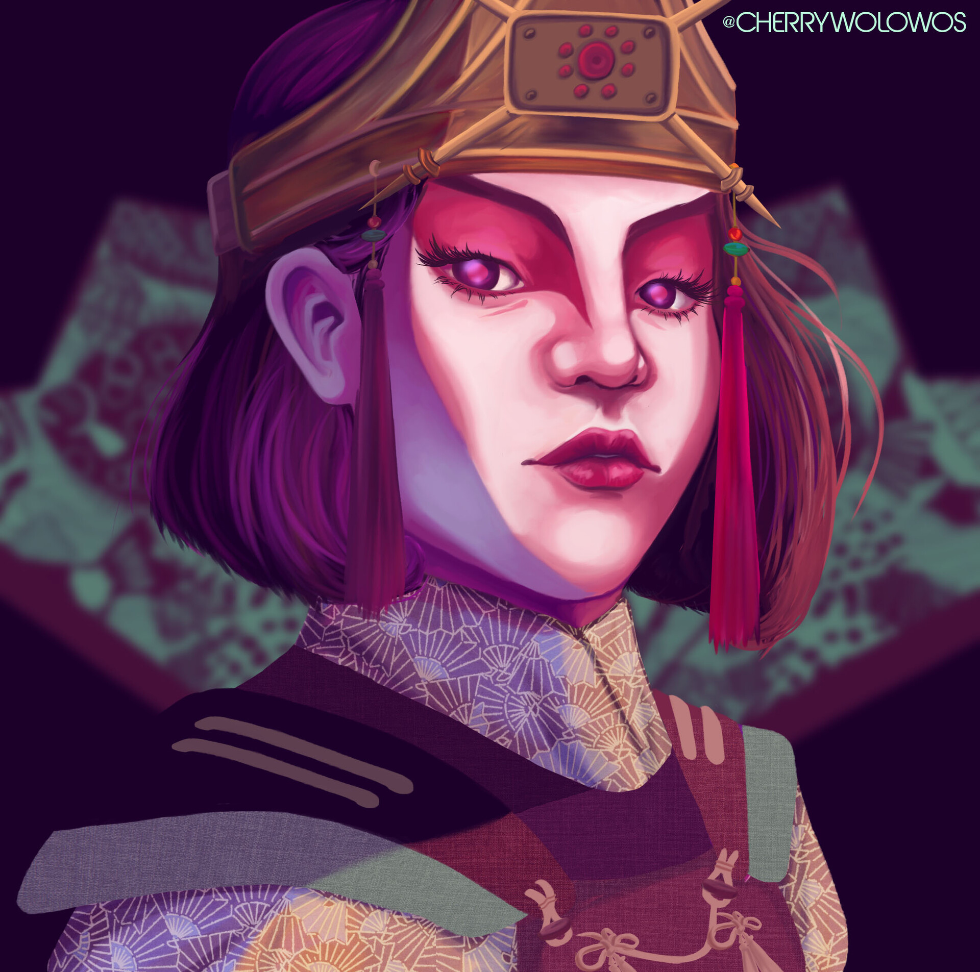 ArtStation - Suki Kyoshi warrior