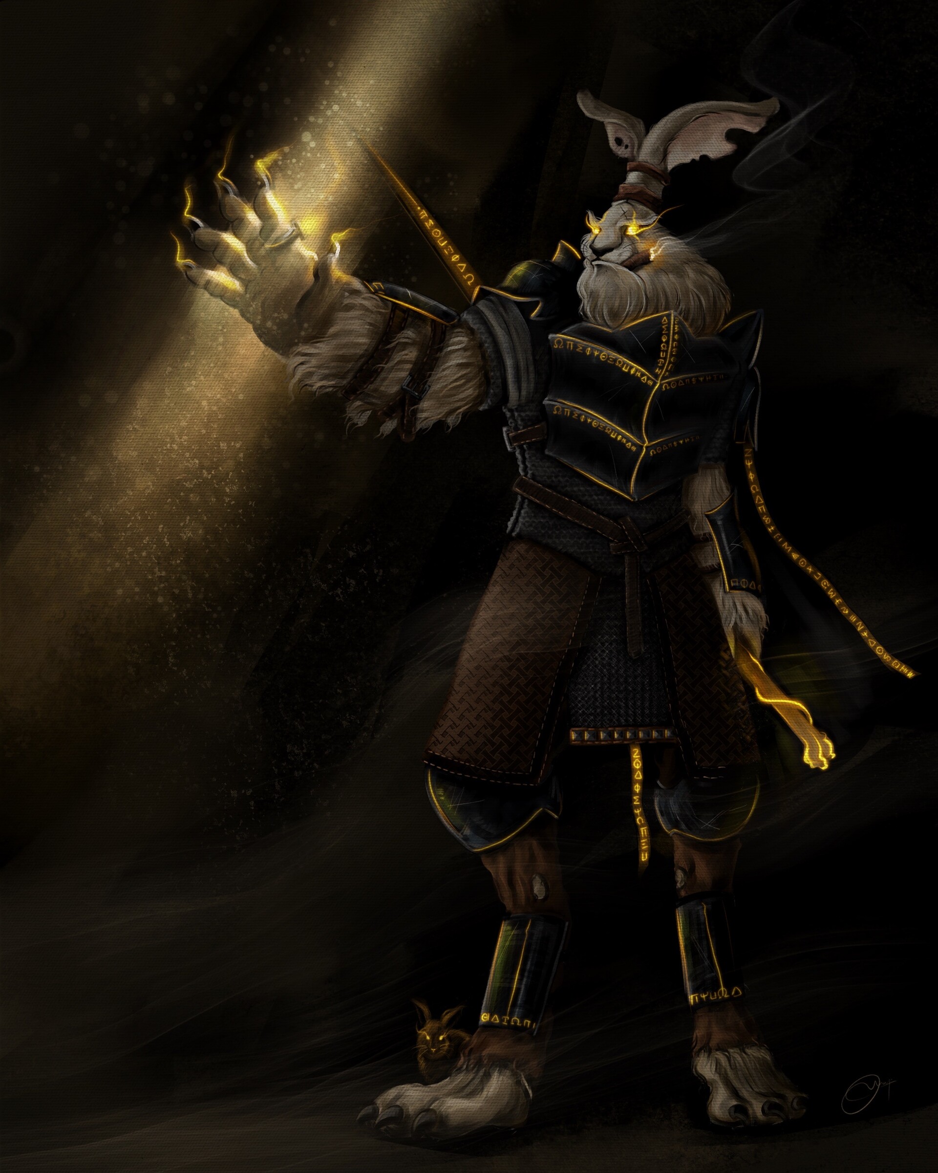 ArtStation - Bunny Warrior Character Design