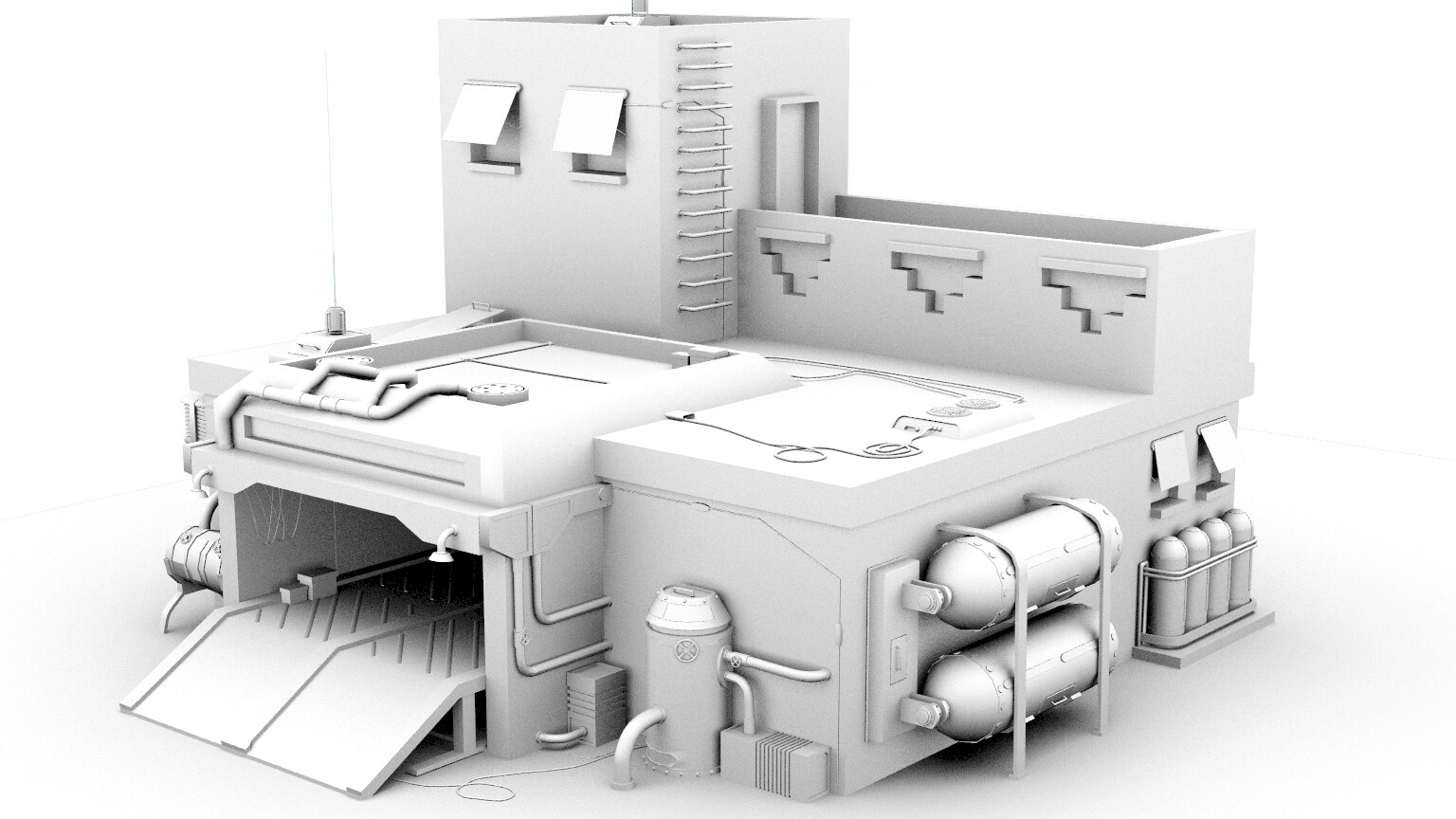 Subhankar bhowmik - 3d bg modeling and props modeling