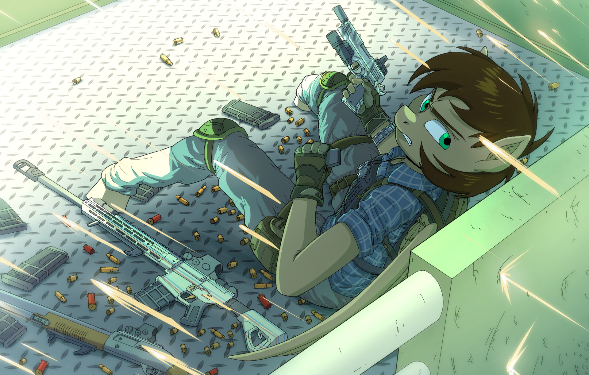 ArtStation - [COMMISSION] Under Attack