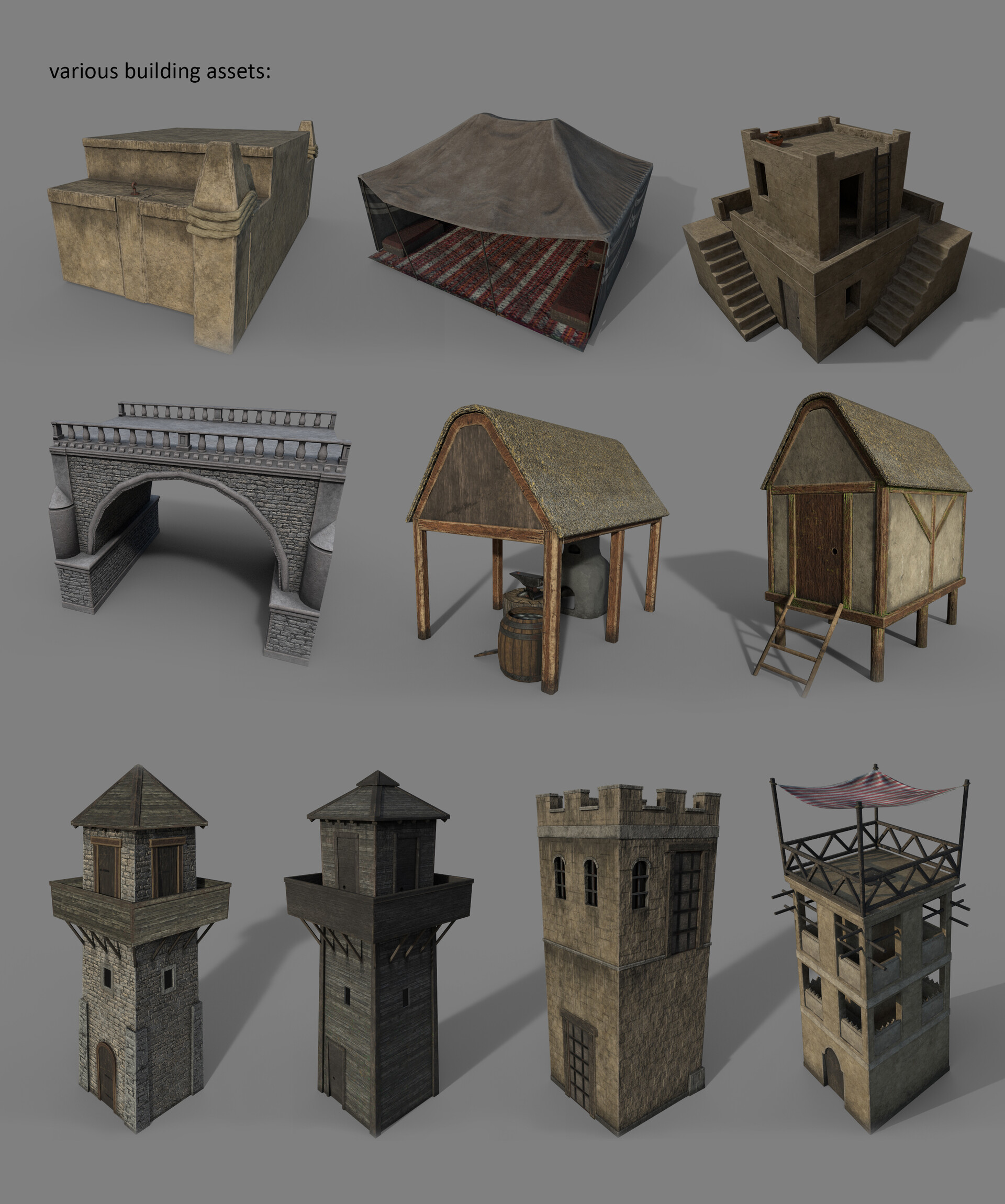 ArtStation - Environment Art - Ancient Rome Game