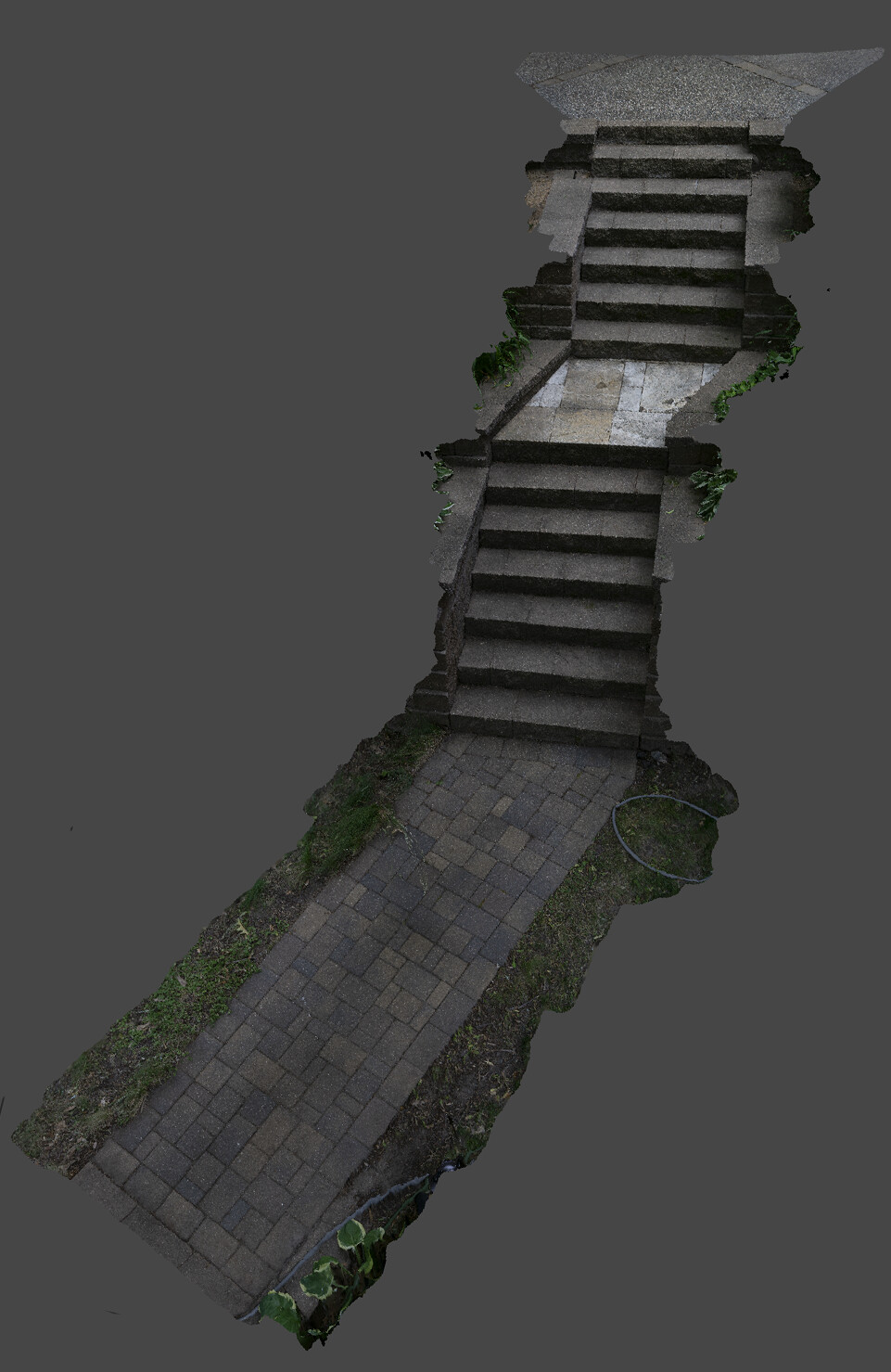 ArtStation - Stone stairs scan
