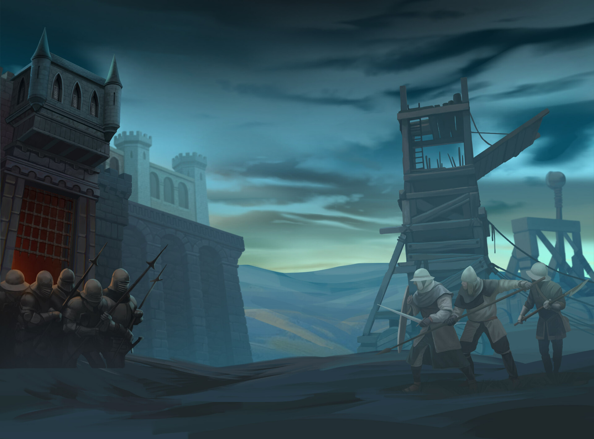 ArtStation - Crown of Valor Backgrounds