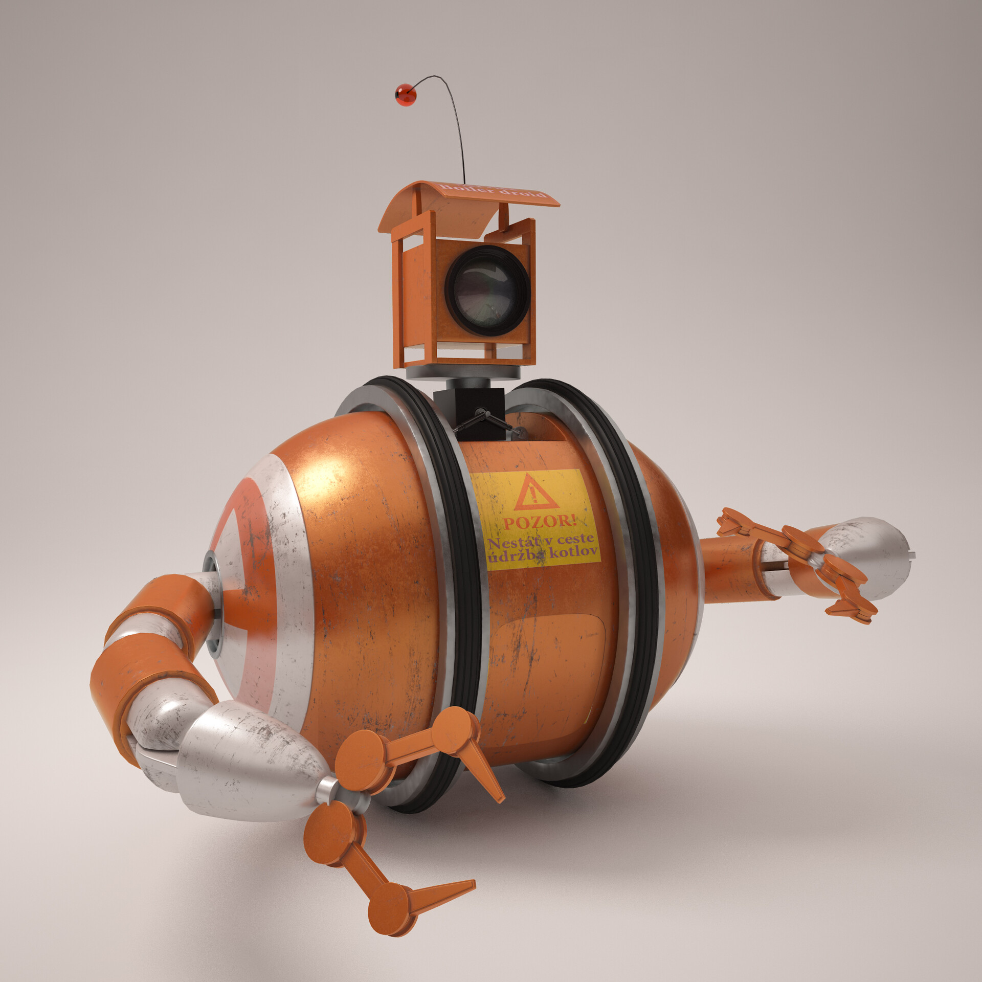 ArtStation - Mechanical droid RV 24