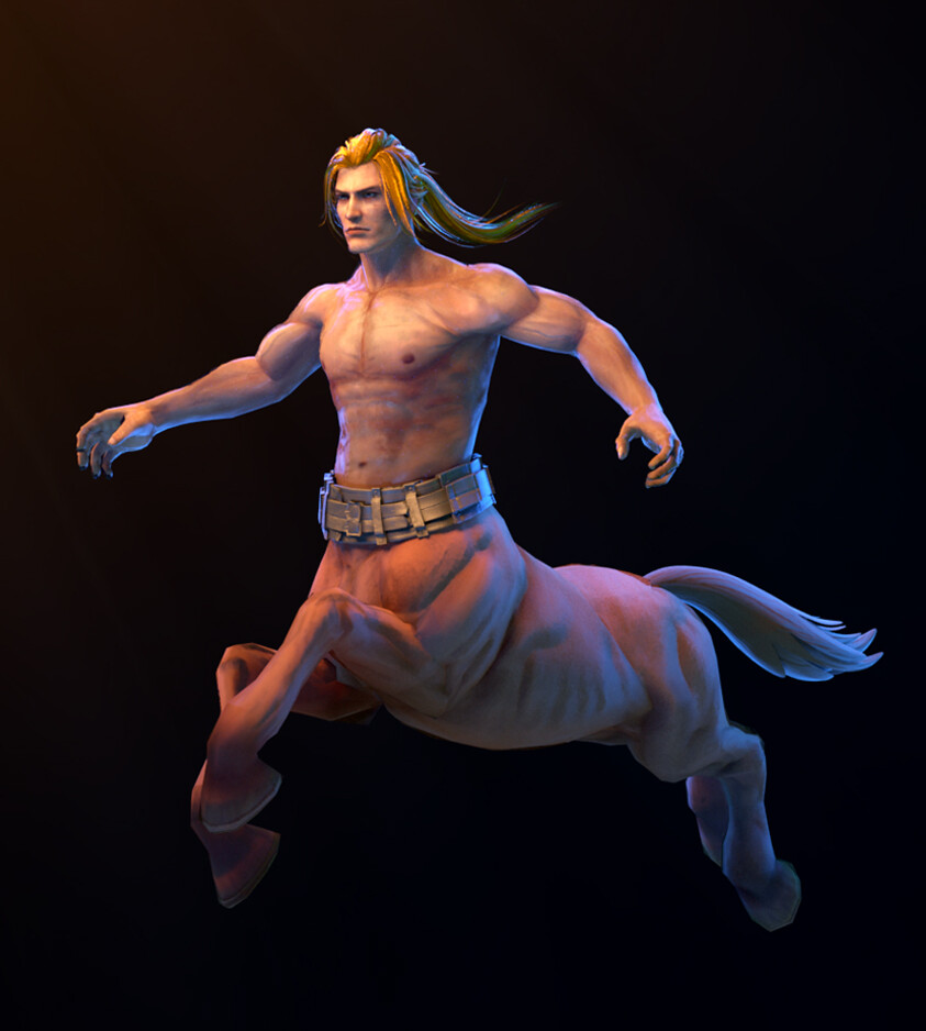 ArtStation - Blond Centaur