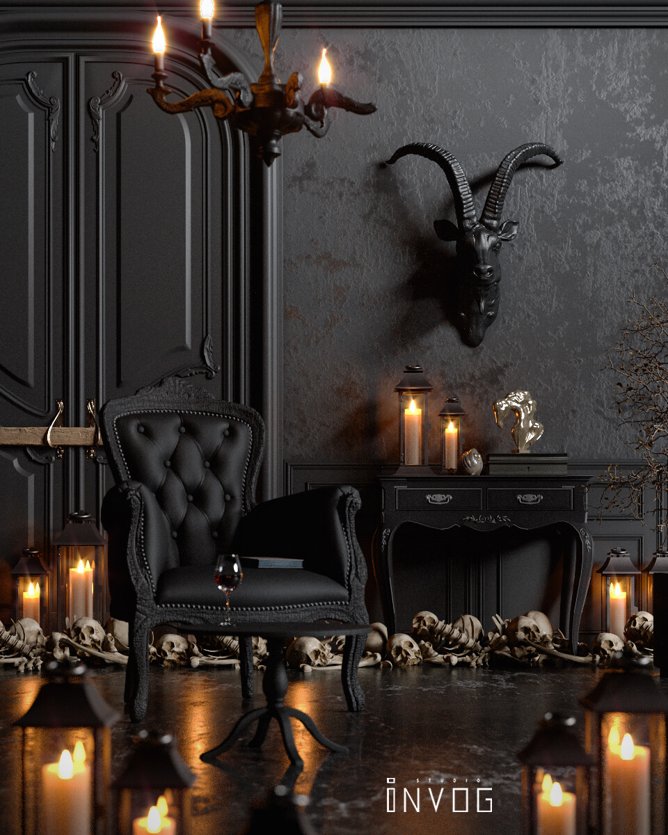 ArtStation - Mystery Lounge - Vampire House