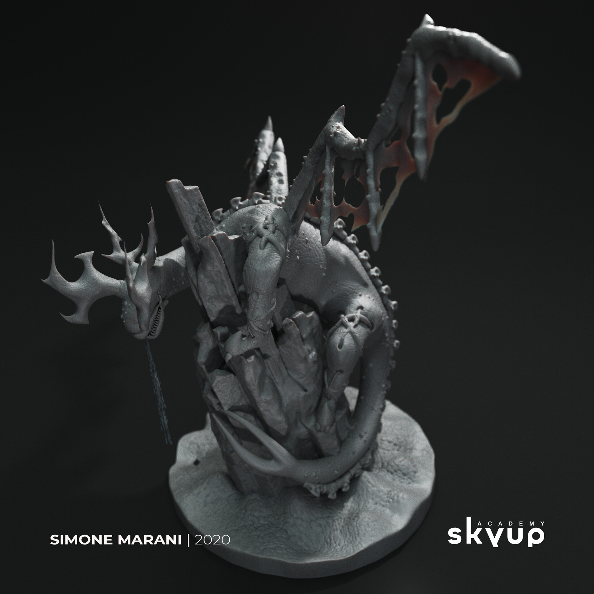 ArtStation - Dragon "Plague"