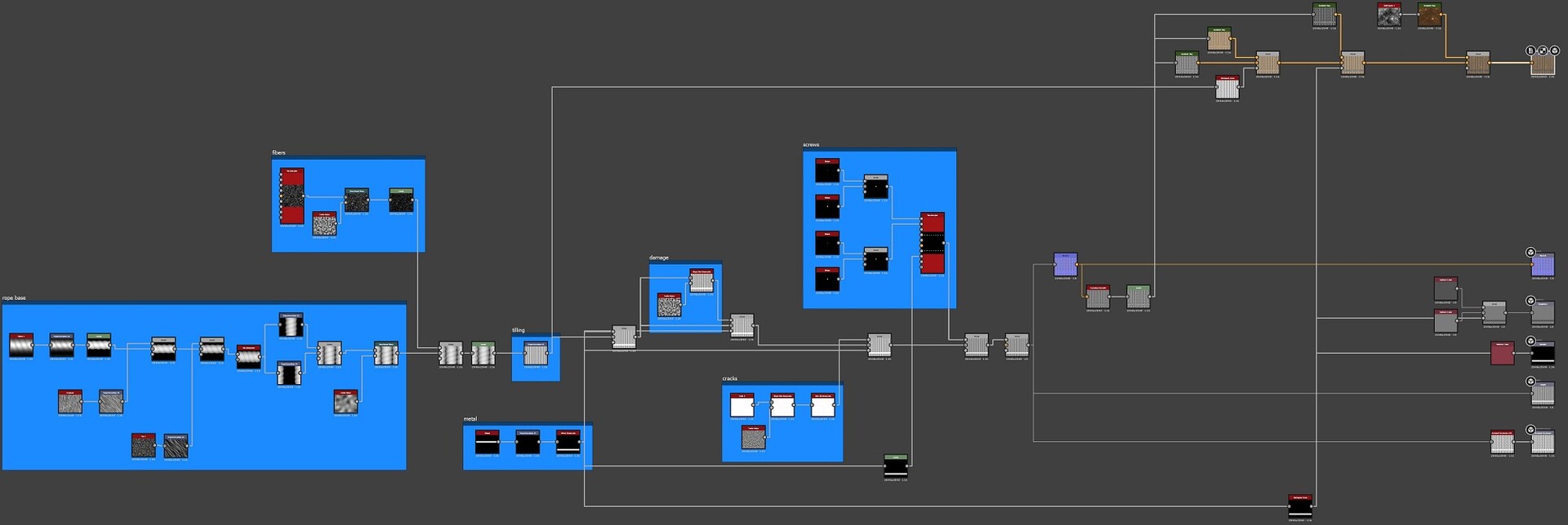 Nina Shaw - Substance Designer Tutorial - Rope with Metal Trims