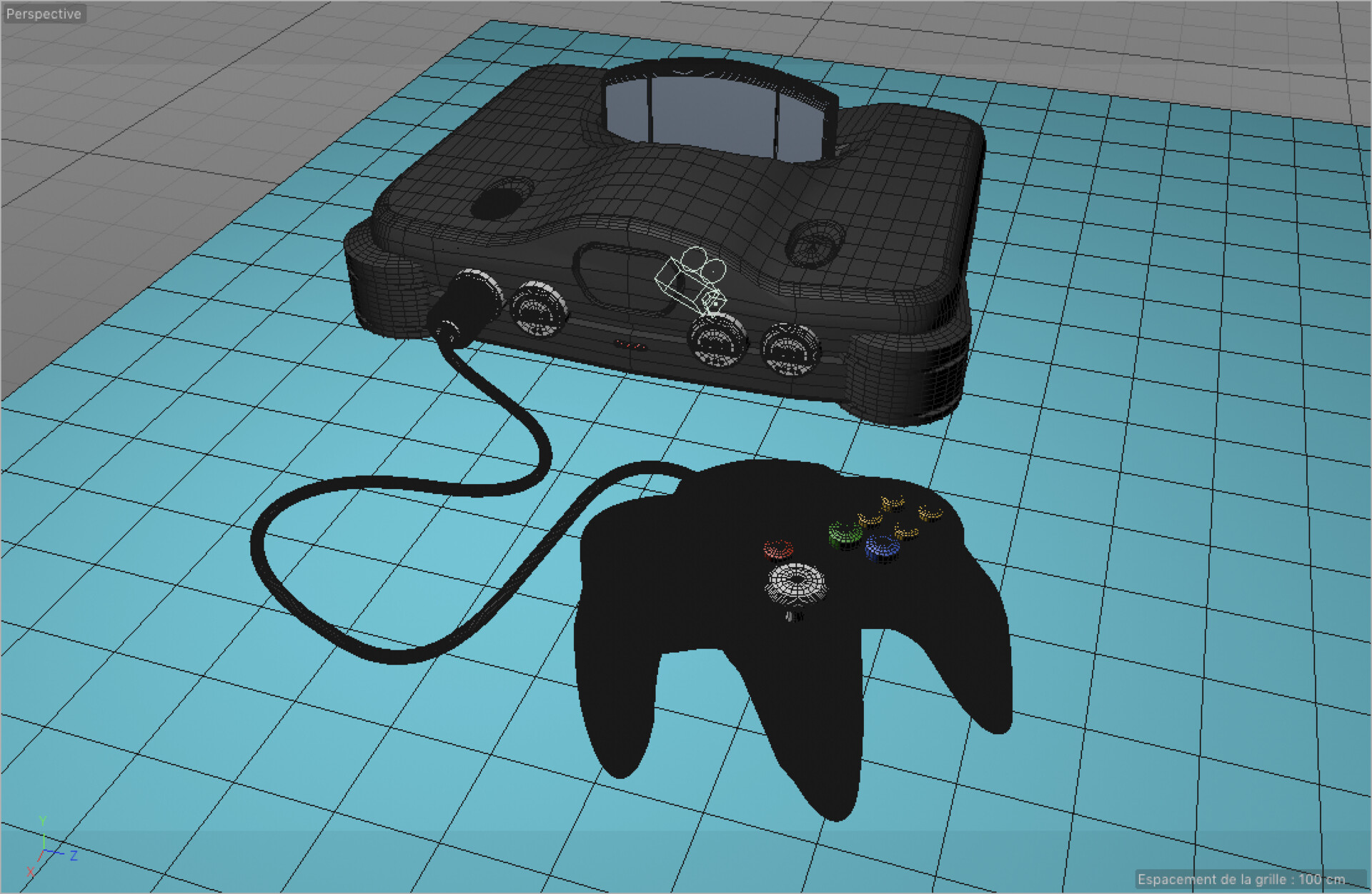 Gabriel Klopfenstein - Nintendo 64 loop GIF