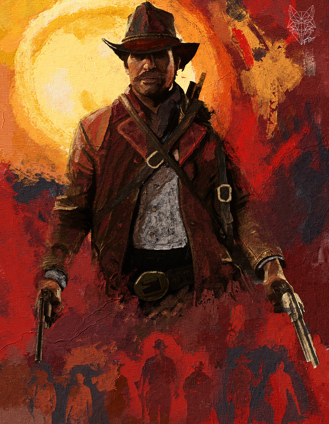 ArtStation - Arthur Morgan Painting