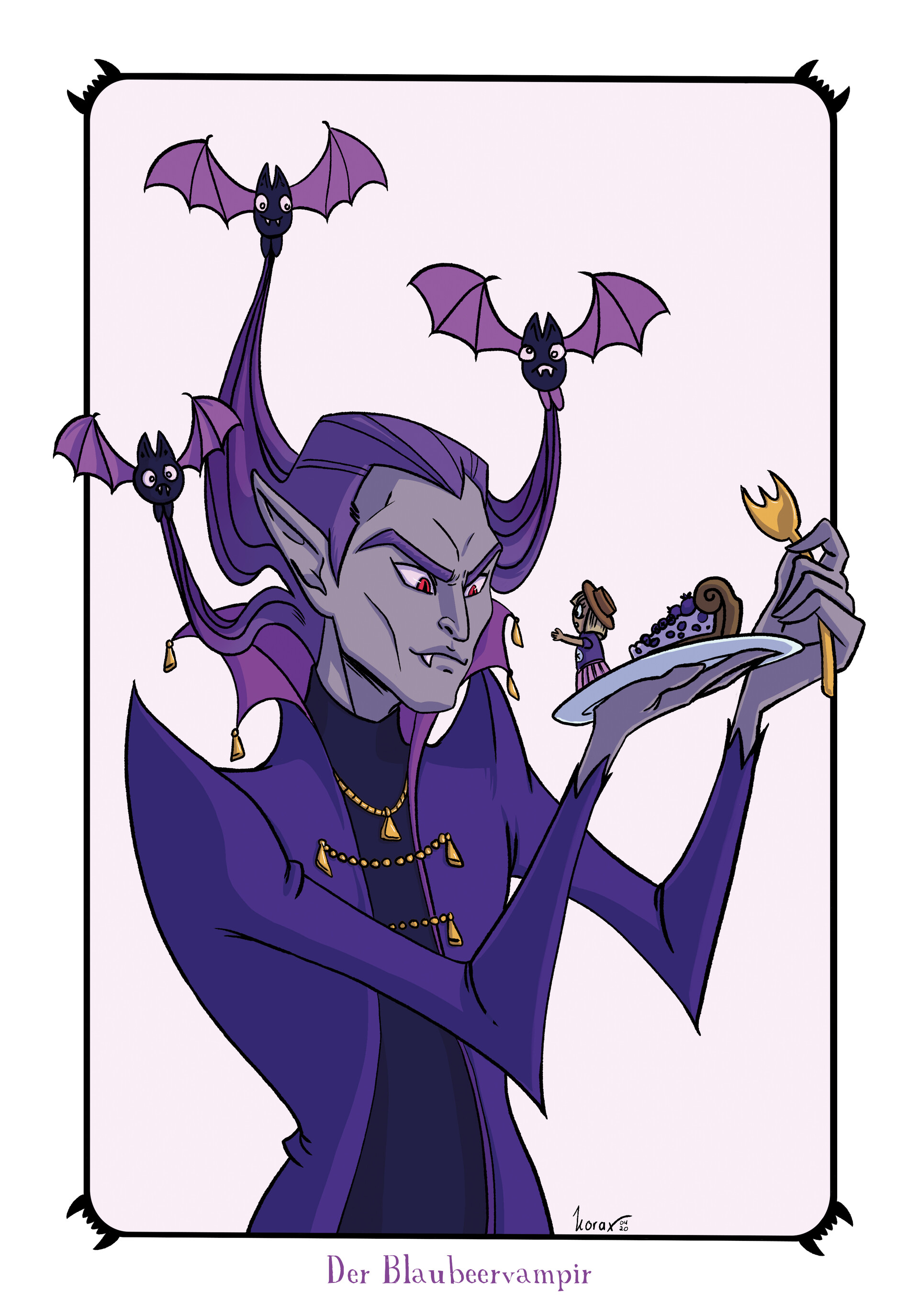 ArtStation - The Blueberry Vampire