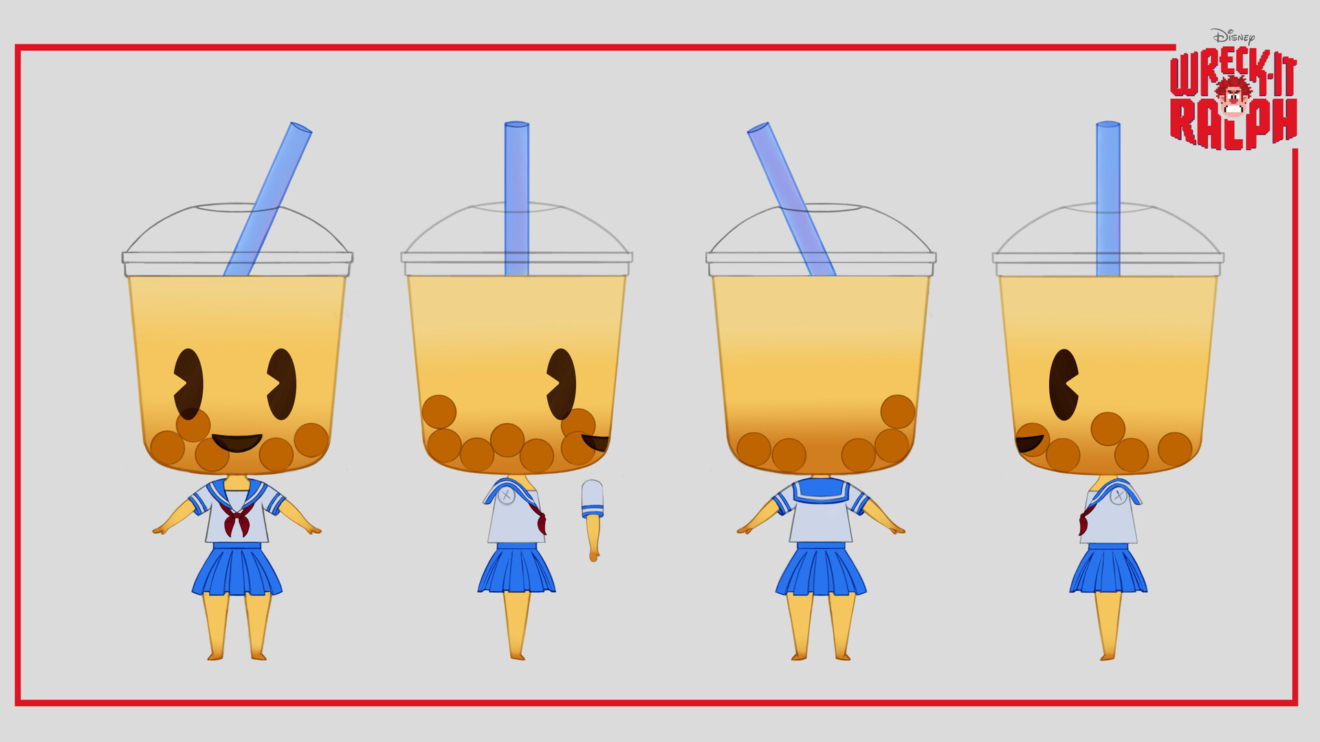 ArtStation - Wreck-it Ralph _ Candy citizen OC concept