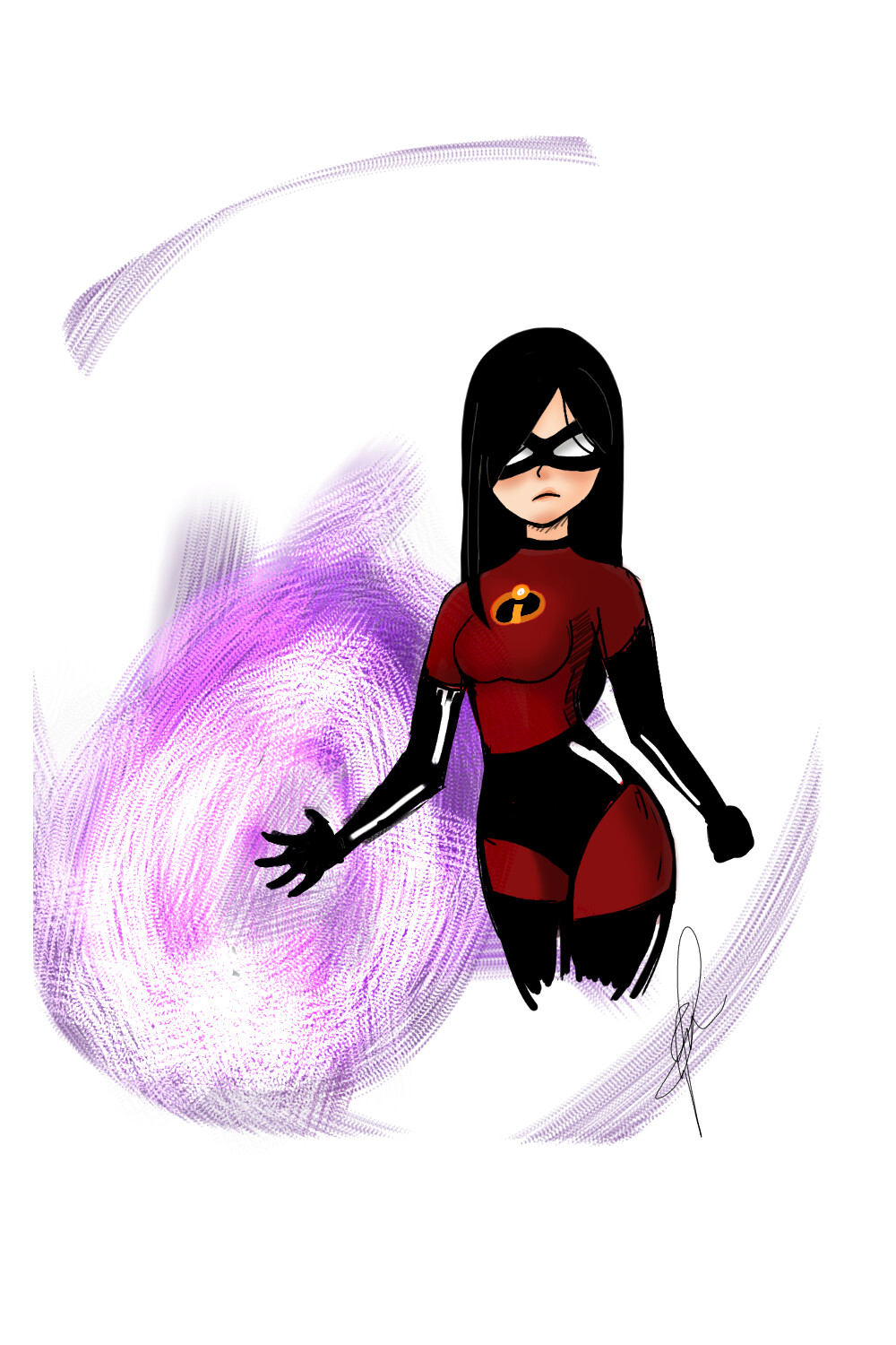 ArtStation - VIOLET PARR!