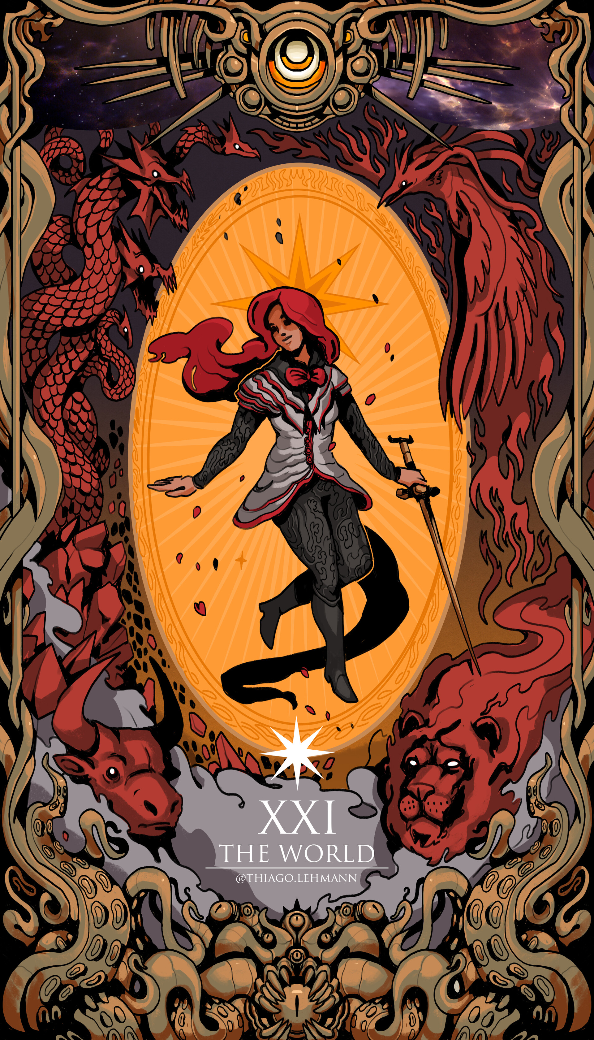 Thiago Lehmann - Major Arcana - Path of Exile Tarot Collection