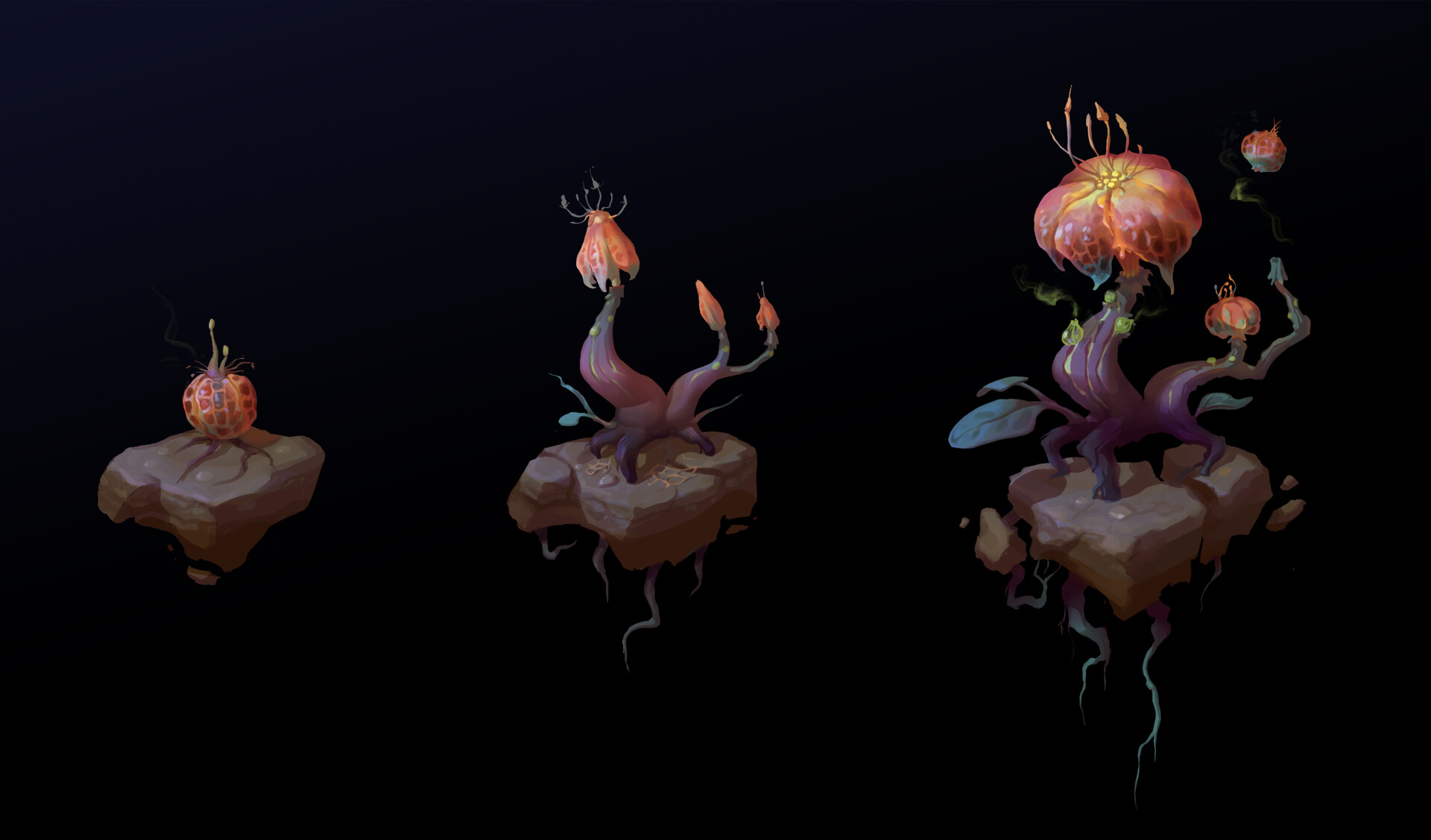 ArtStation - Nomad flower